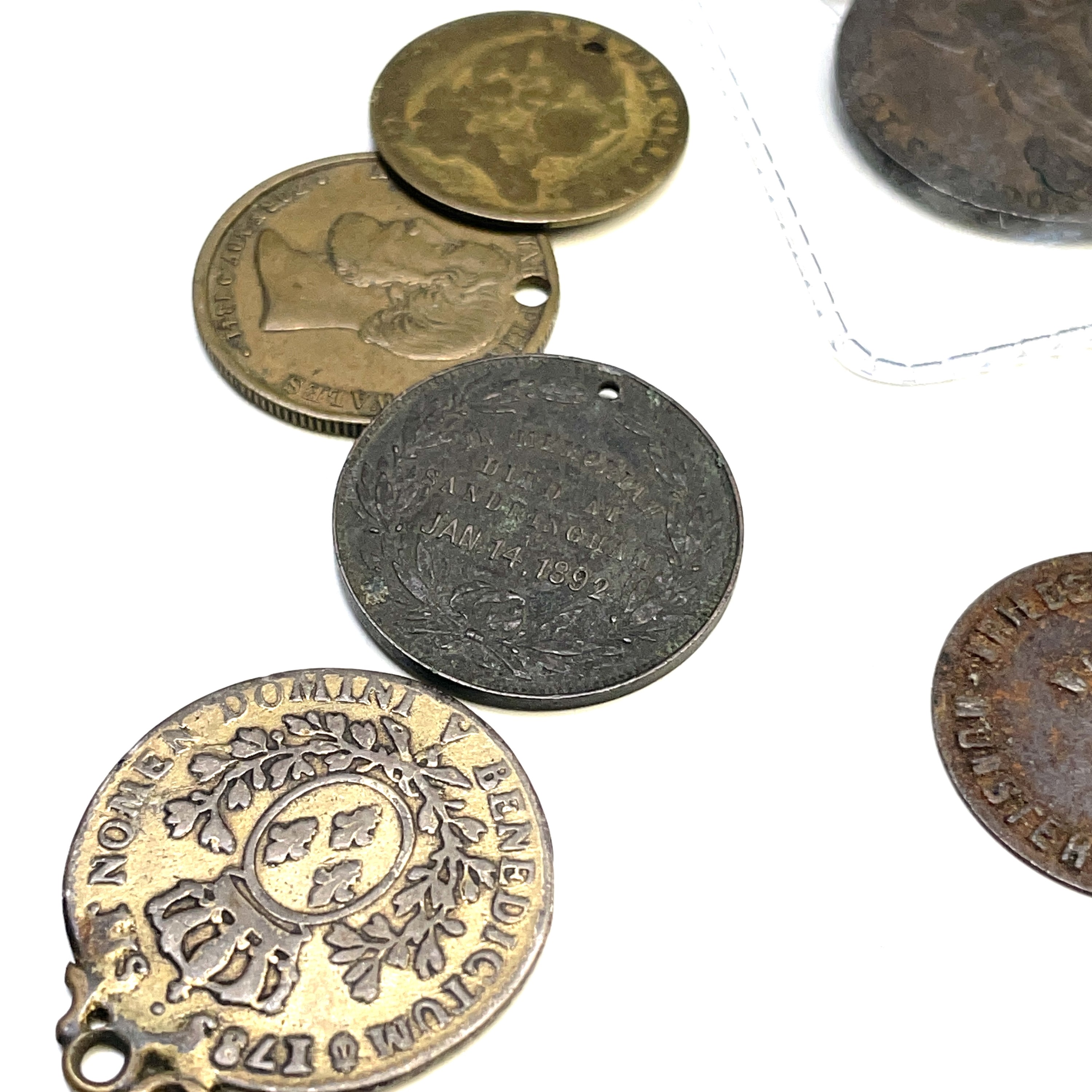 Lot 137 - 18th and 19th Century Tokens plus other