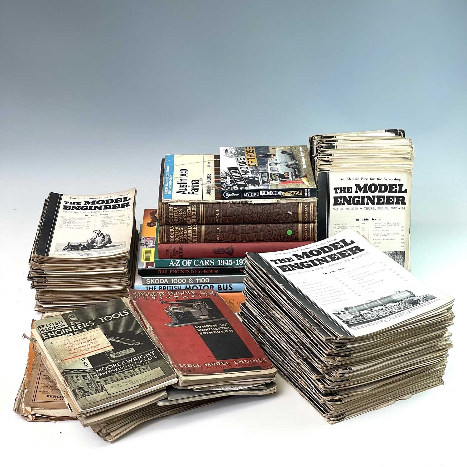 Lot 543 - Motor and Model Engineering Books. Contained