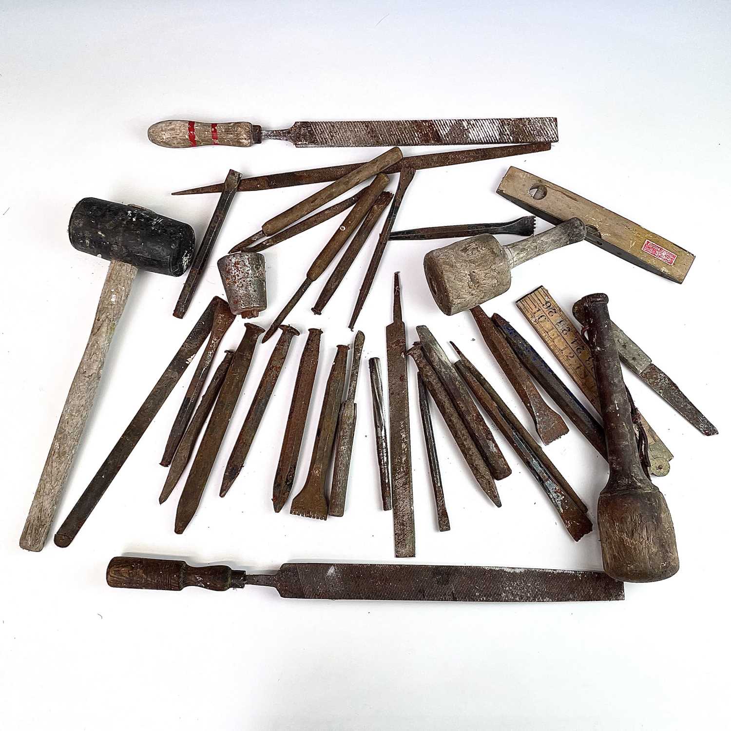 Lot 442 - Sculptor's and other tools