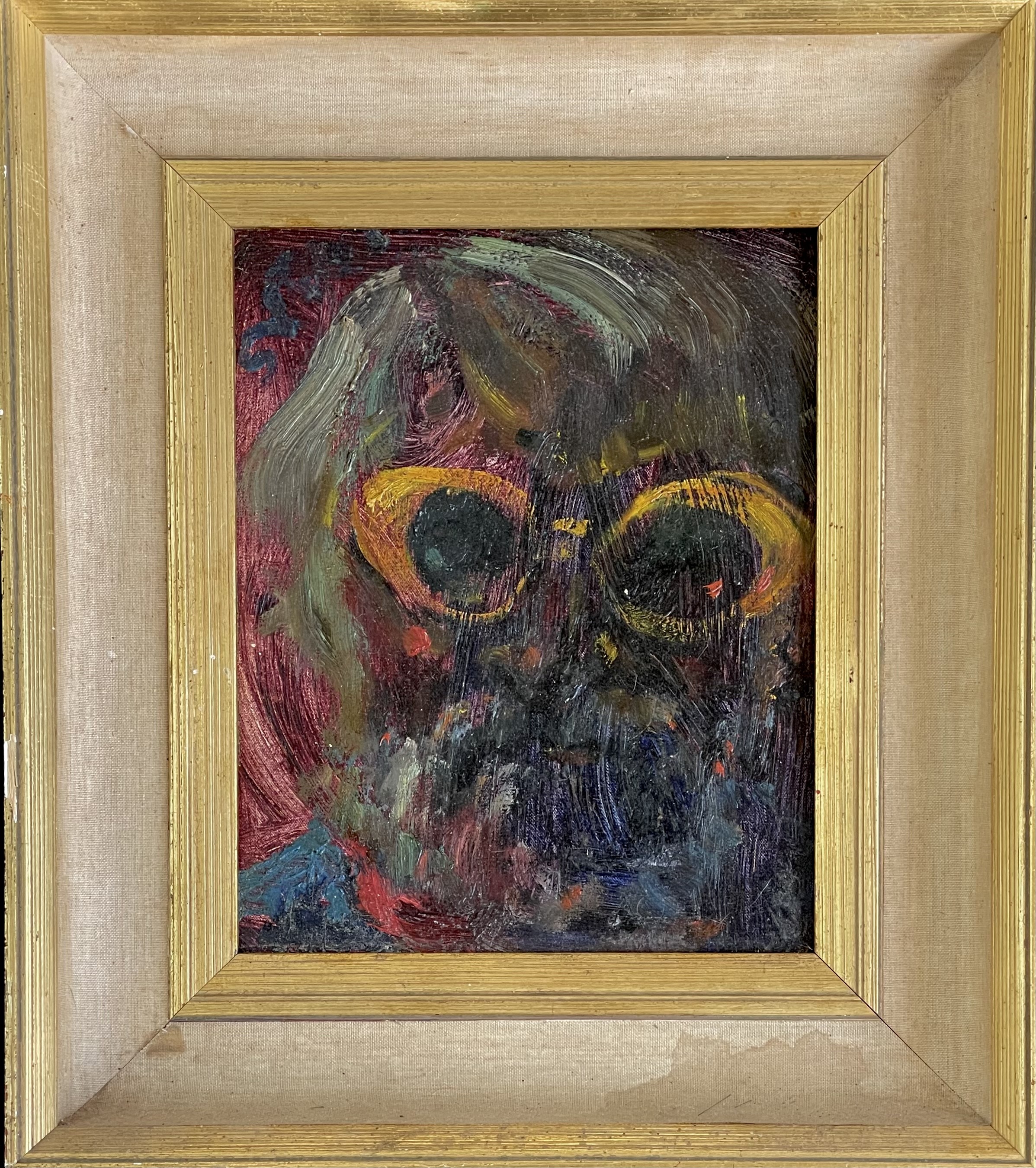 Lot 162 - Sven BERLIN (1911-1999) Yellow Spectacles