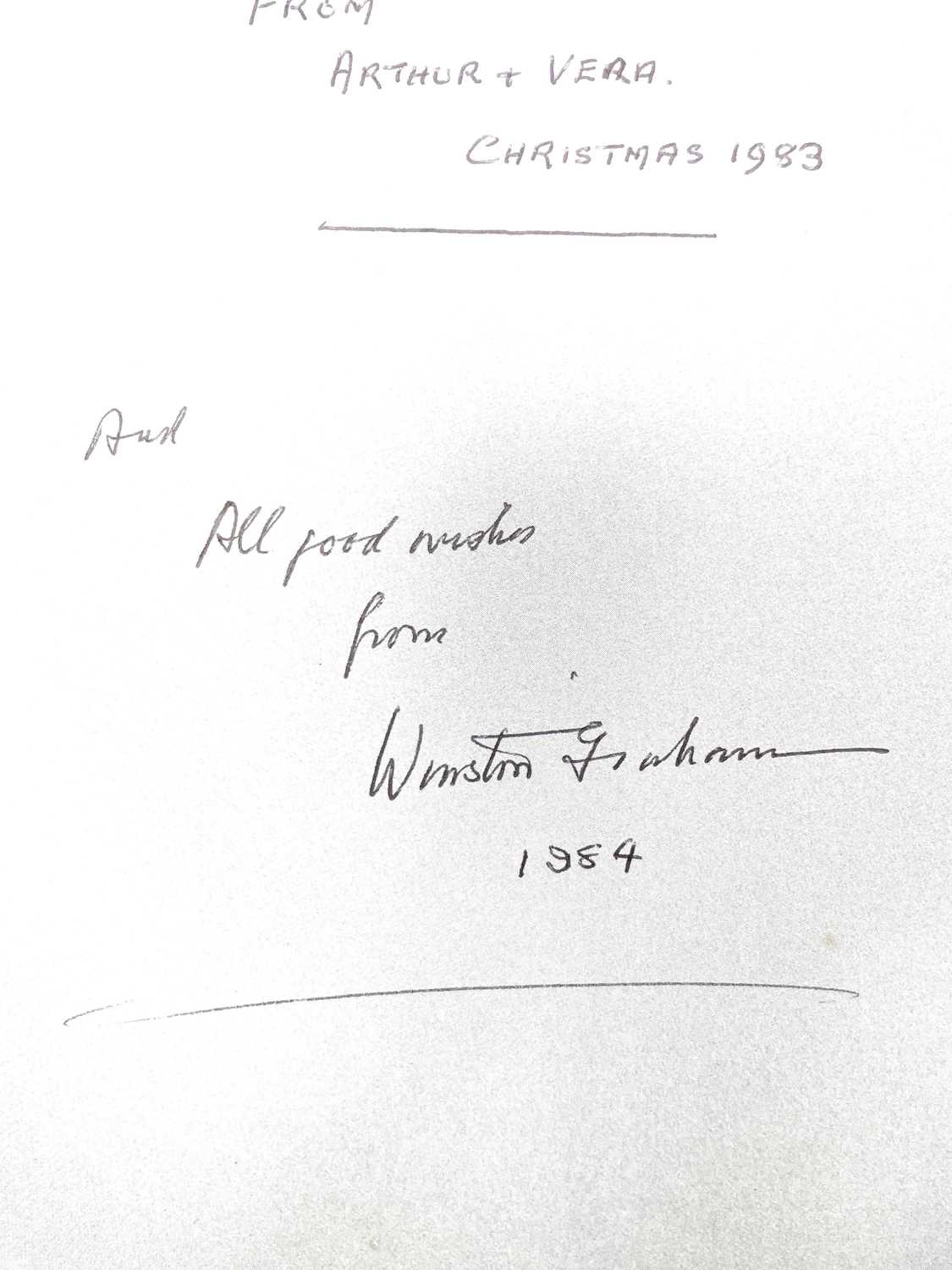 Lot 1233 - WINSTON GRAHAM. 'The Tumbled House,' signed