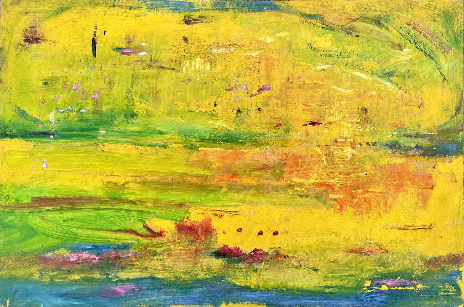 Lot 652 - Sven BERLIN (1911-1999) Sunset Oil on board