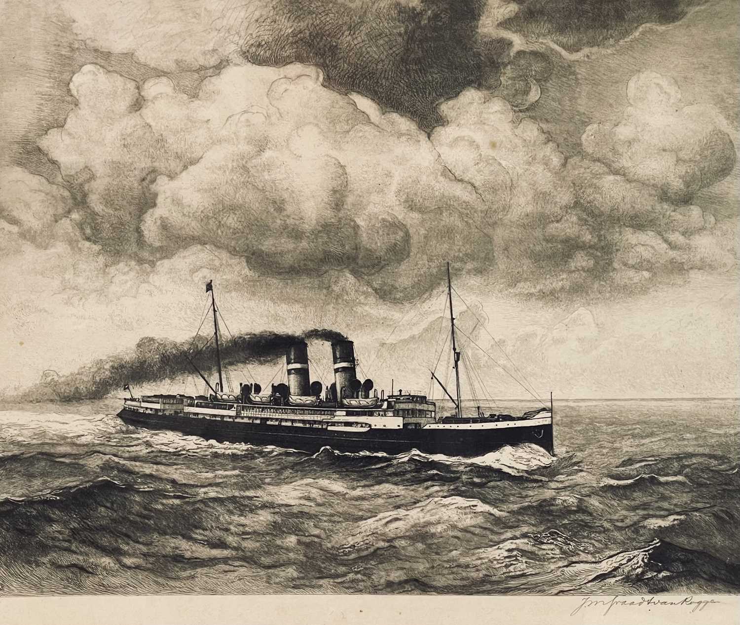 Lot 1464 - Johannes GRAADT VAN ROGGEN (1867-1959)