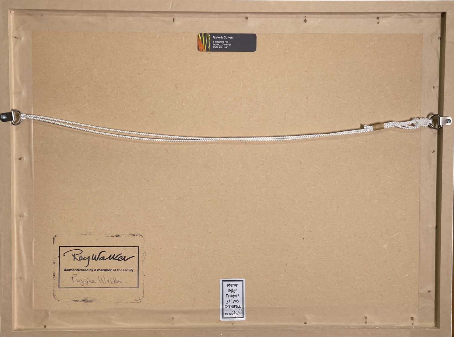 Lot 246 - Roy WALKER (1936-2001) Untitled Mix3ed media