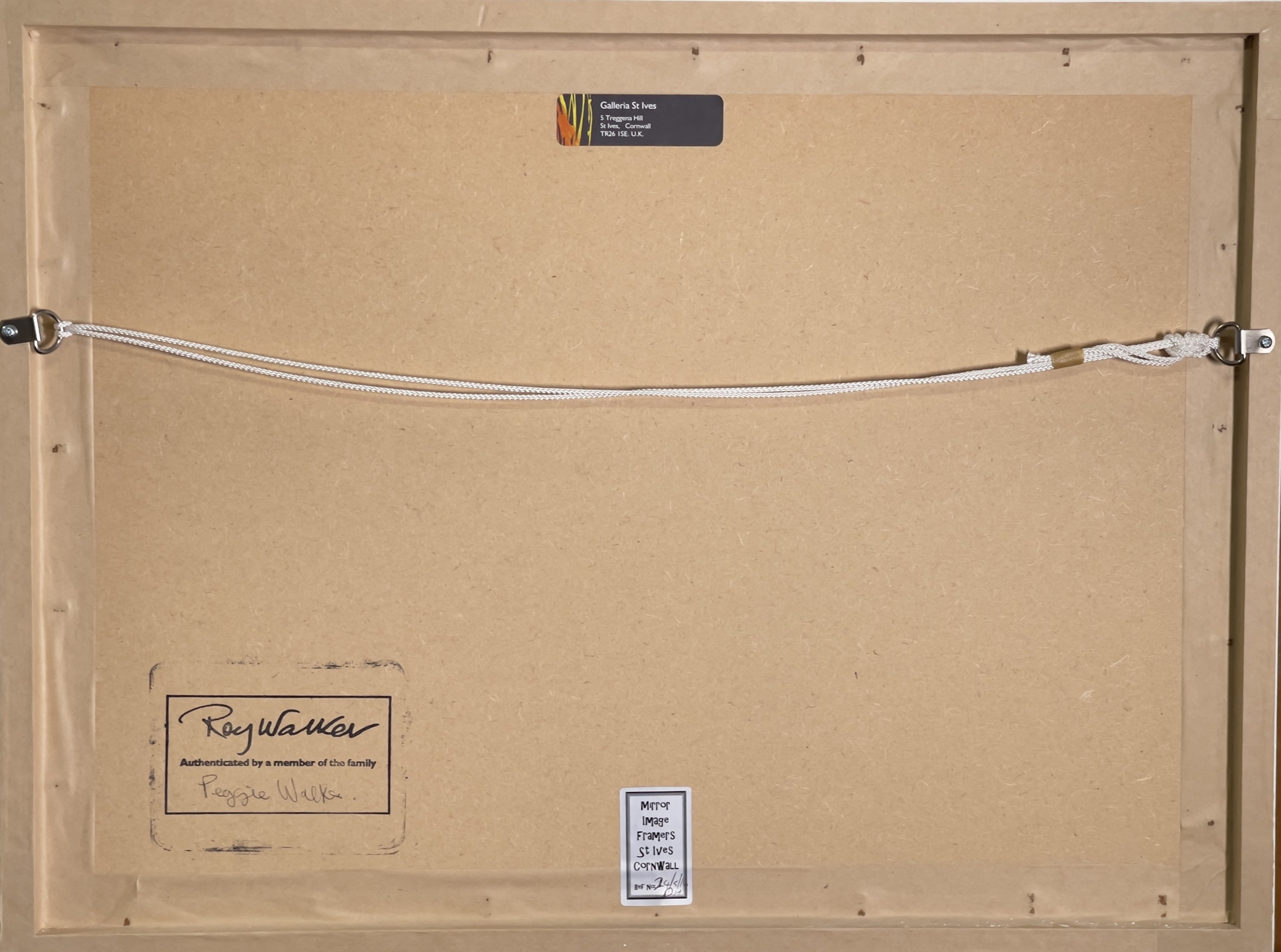 Lot 246 - Roy WALKER (1936-2001) Untitled Mix3ed media