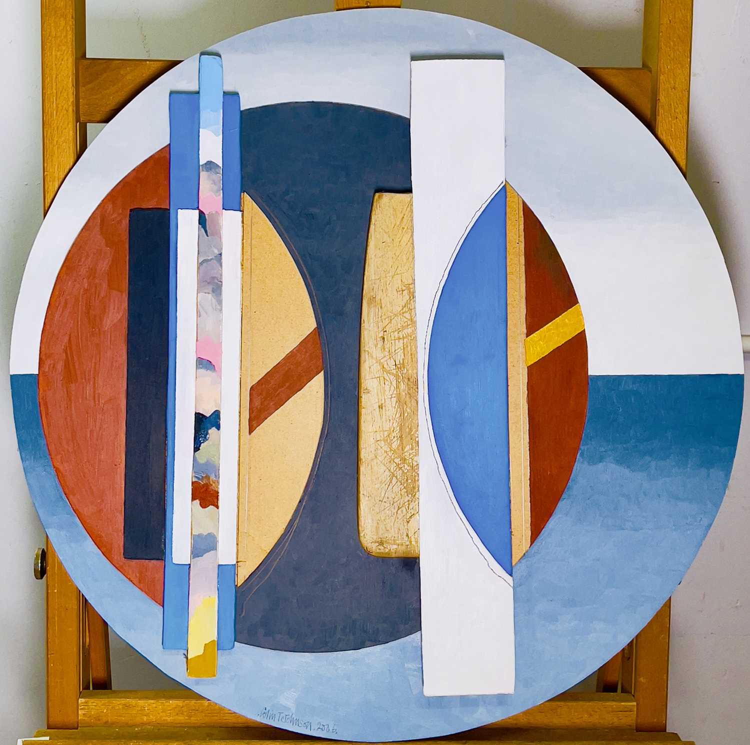 Lot 322 - Colin T JOHNSON (1942) Divided Shapes by the