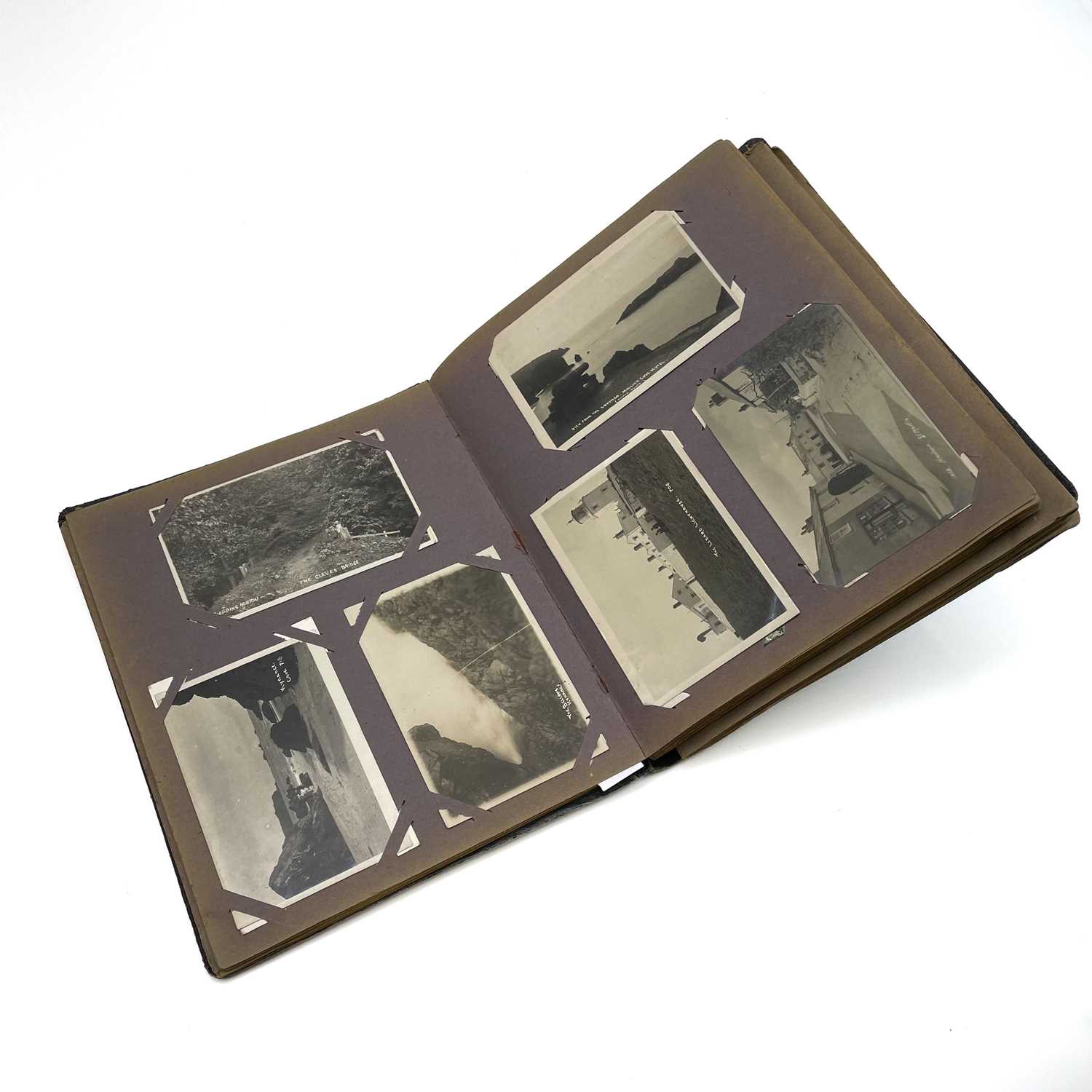 Lot 916 - Postcard Album - Cornwall Lizard Interest.