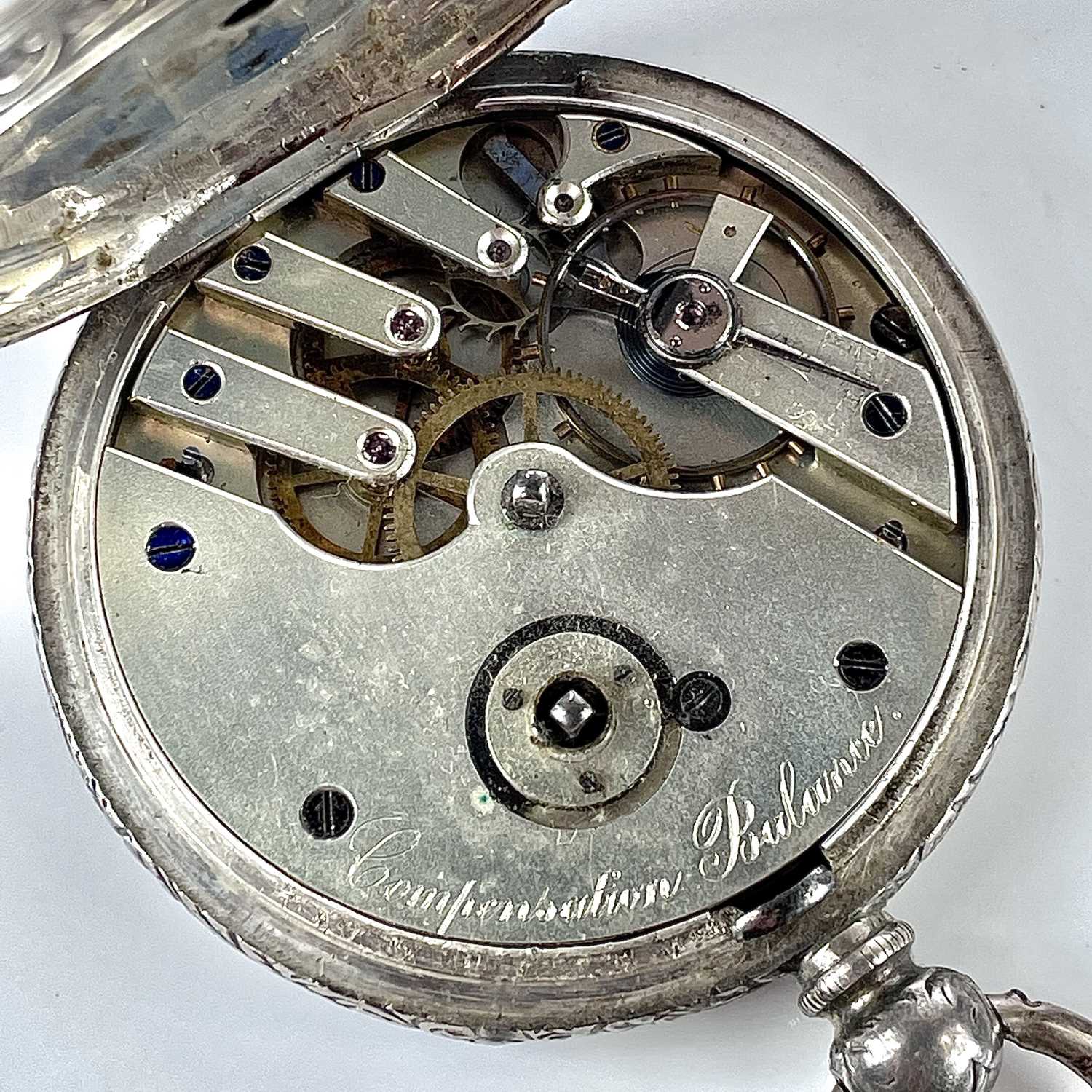 Lot 422 - A Victorian silver Patent Lever pocket watch