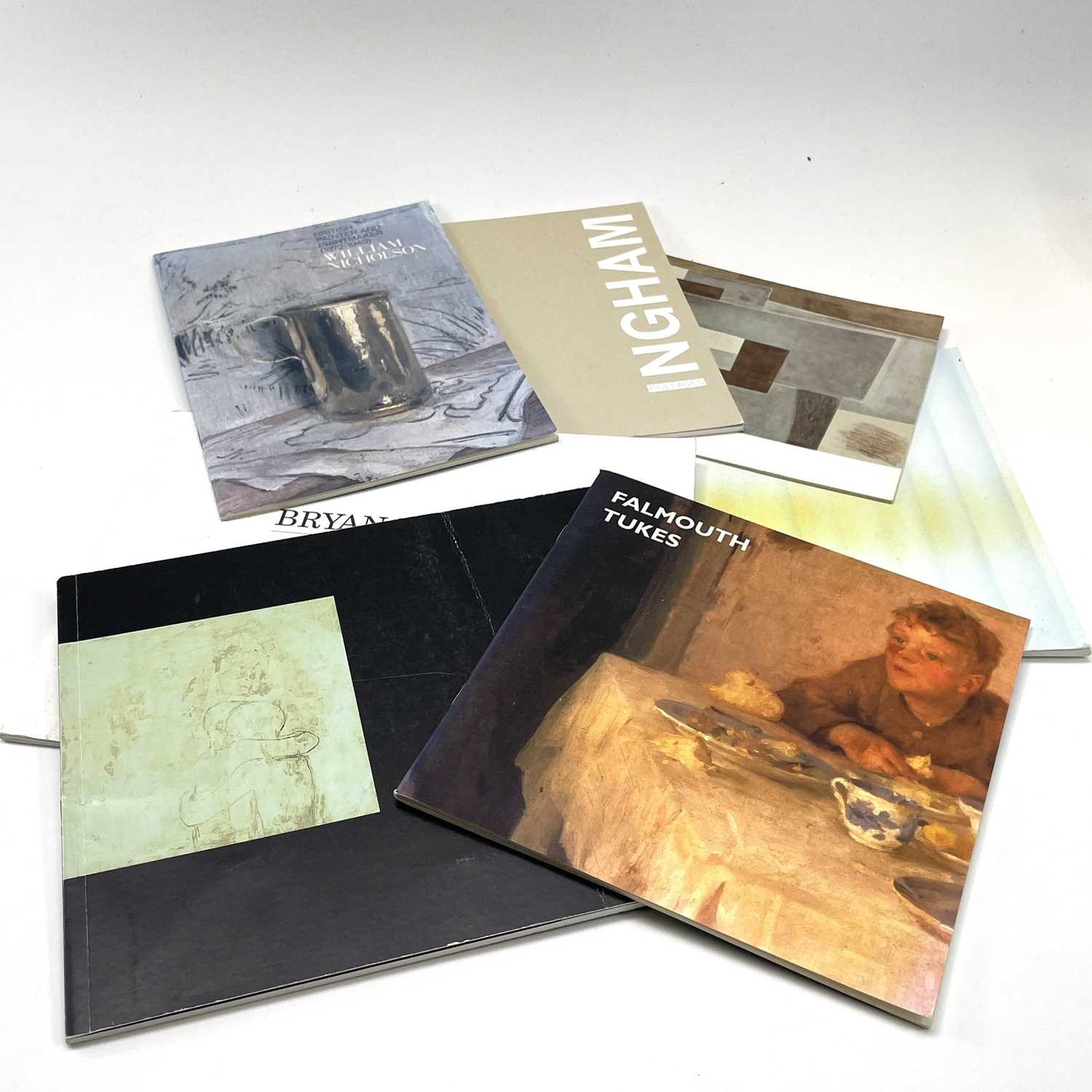 Lot 742 - Seven catalogues. 'Bryan Ingham Collages'.