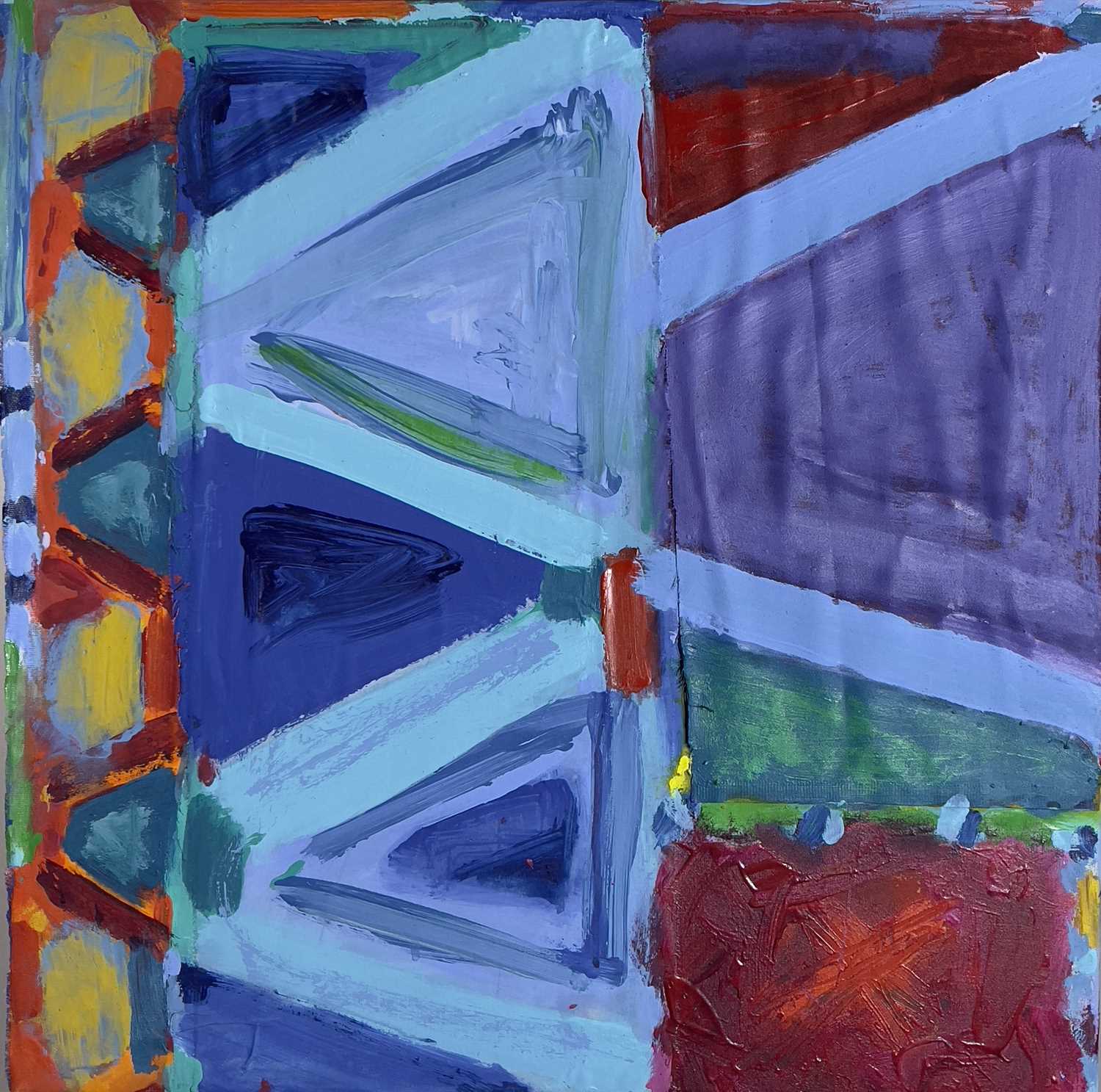 Lot 338 - Anthony FROST (1951) Shimmer Fade Oil on