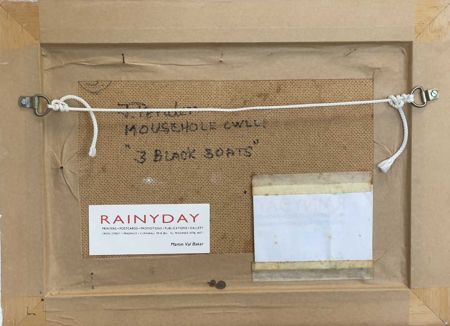 Lot 449 - Jack PENDER (1918-1998) Three Black Boats