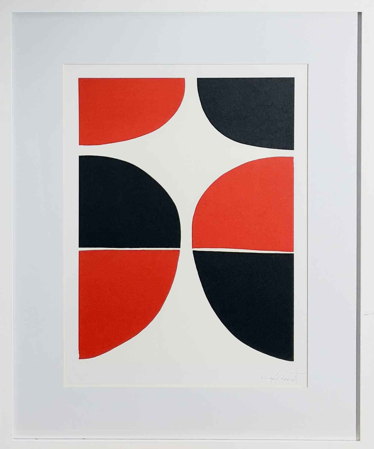 Lot 3 - Terry FROST (1915-2003) June, Red and Black