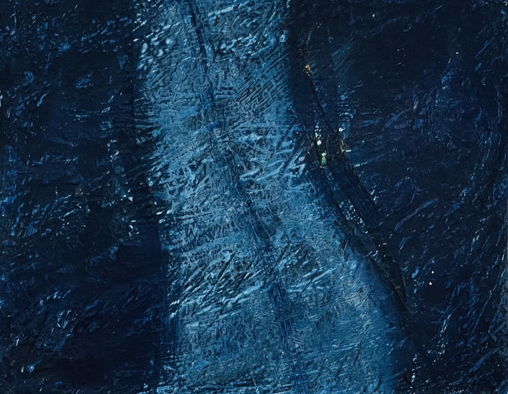 Lot 400 - Jeremy LE GRICE (1936-2012) 'Sea' Oil on