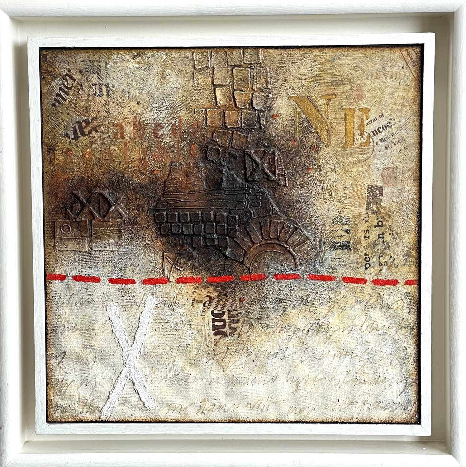 Lot 38 - Roy RAY (1936 - 2021) June 22:Red Track Mixed