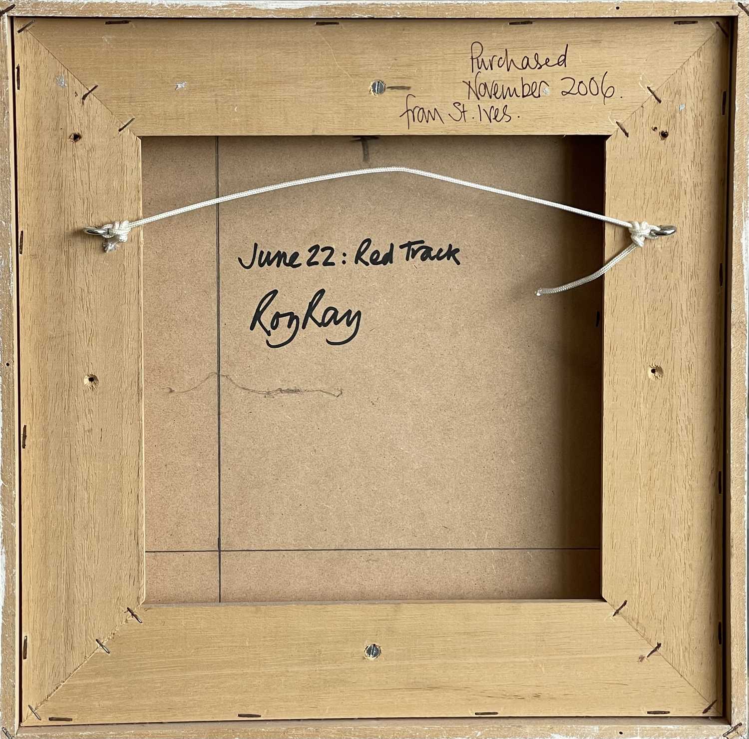 Lot 38 - Roy RAY (1936 - 2021) June 22:Red Track Mixed