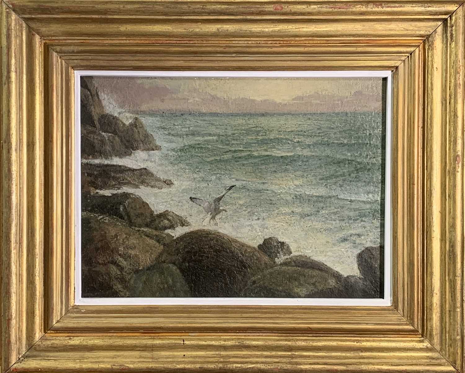 Lot 460 - Charles H. THOMPSON (1870-1946) Gull on the