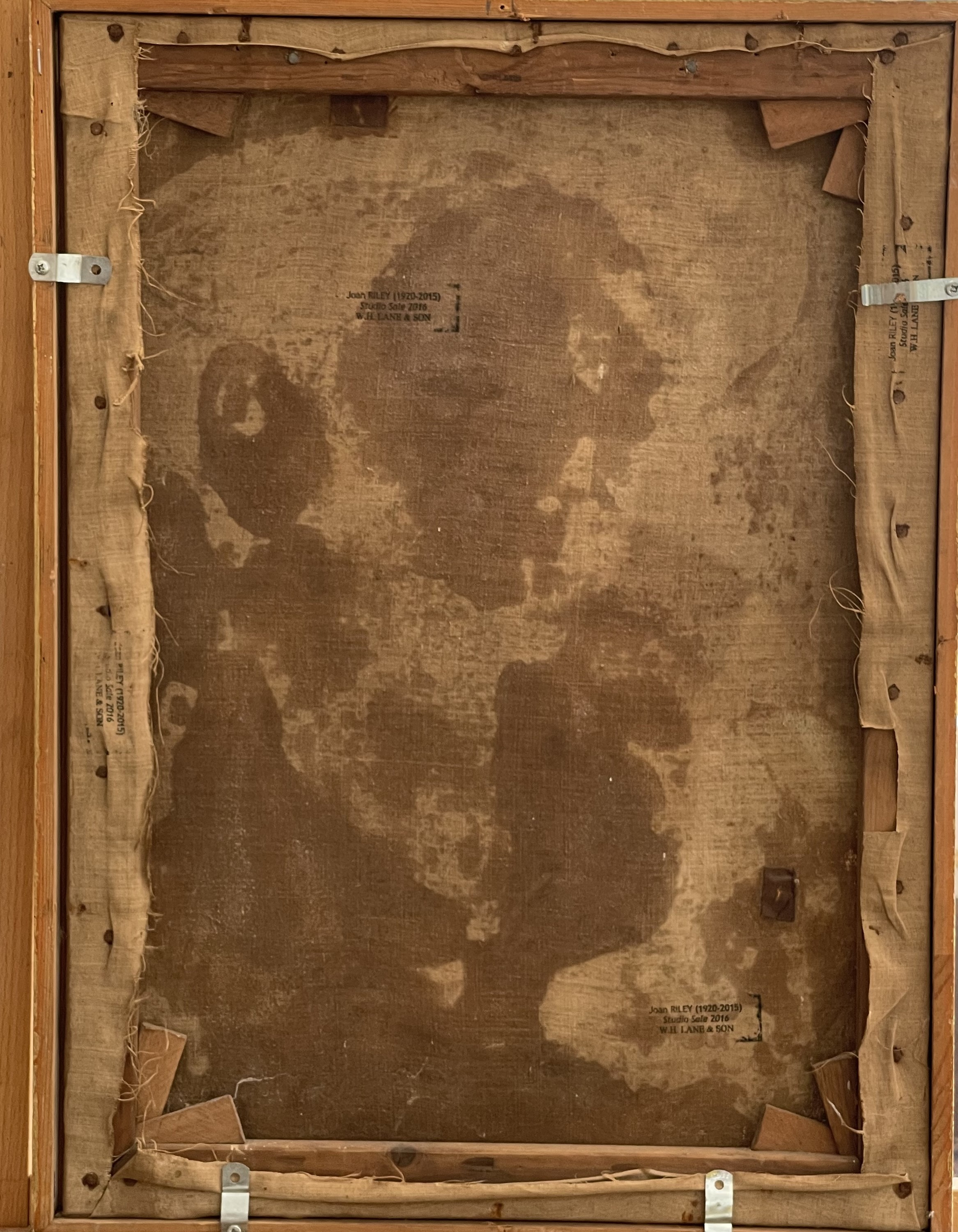 Lot 372 - Joan RILEY (1920) Motherhood Oil on canvas