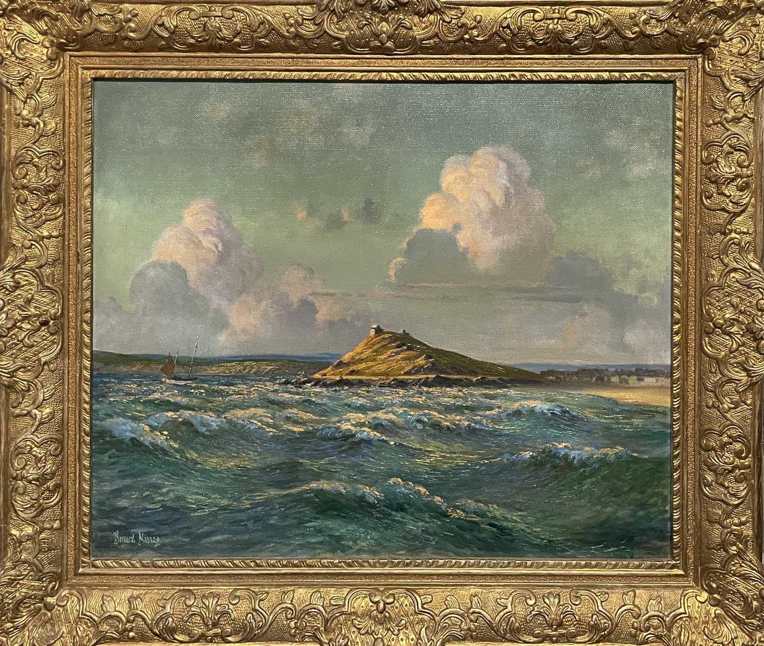 Lot 348 - Bernard NINNES (1899-1971) Summer Evening,