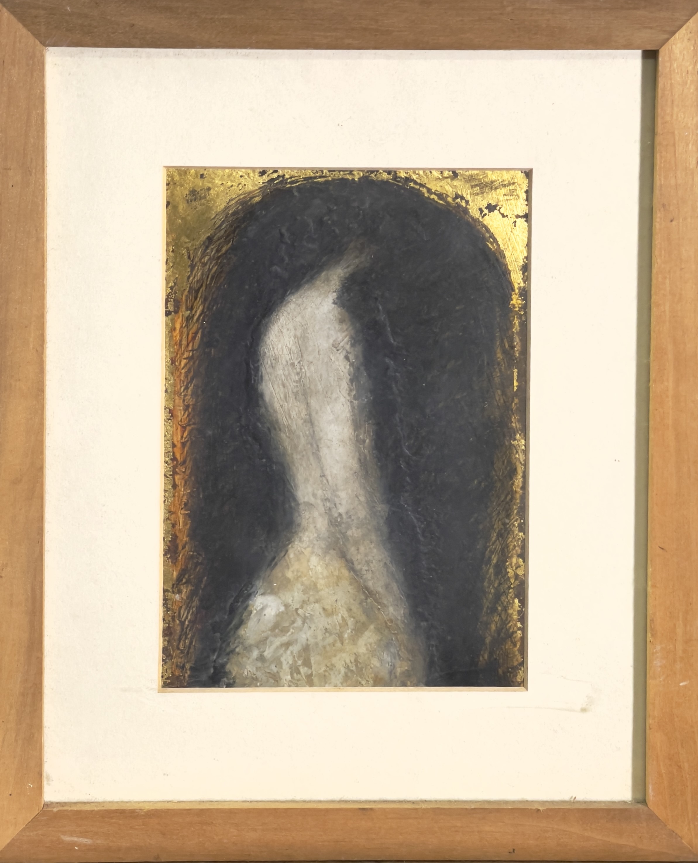 Lot 157 - John EMANUEL (1930) Figure Mixed media 18x12.