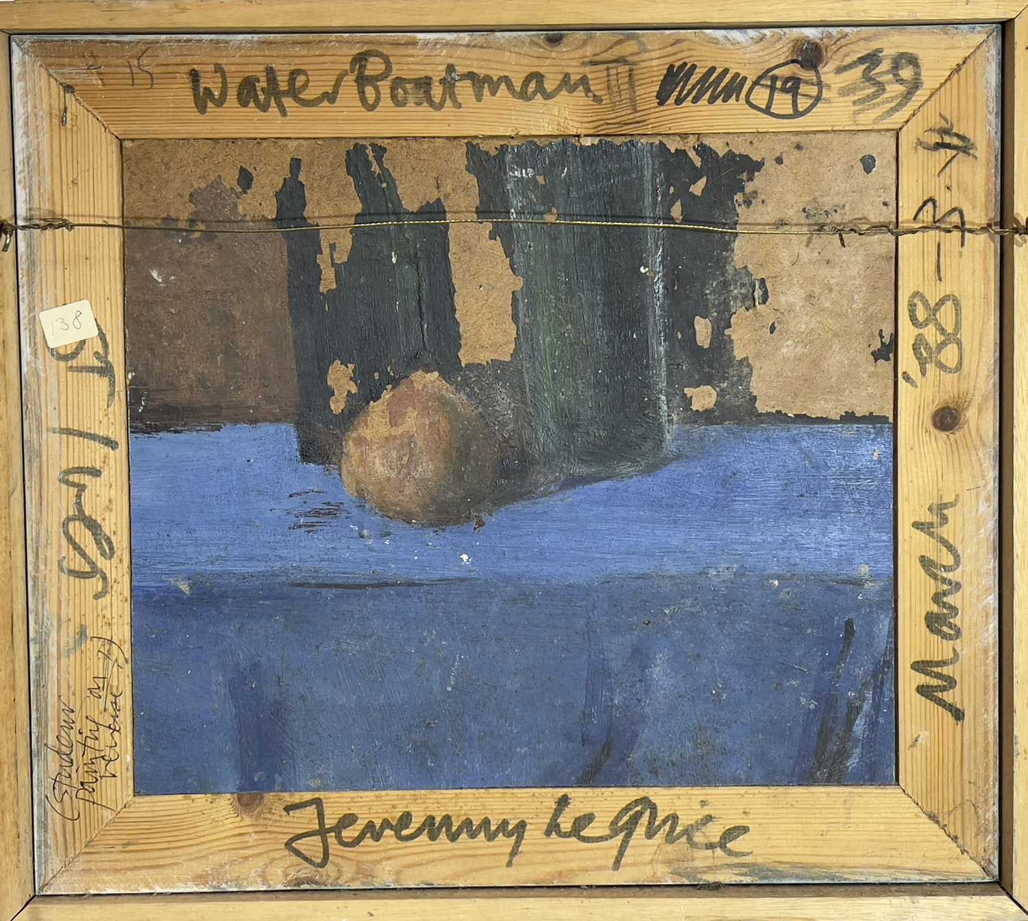 Lot 255 - Jeremy LE GRICE (1936-2012) Water Boatman,