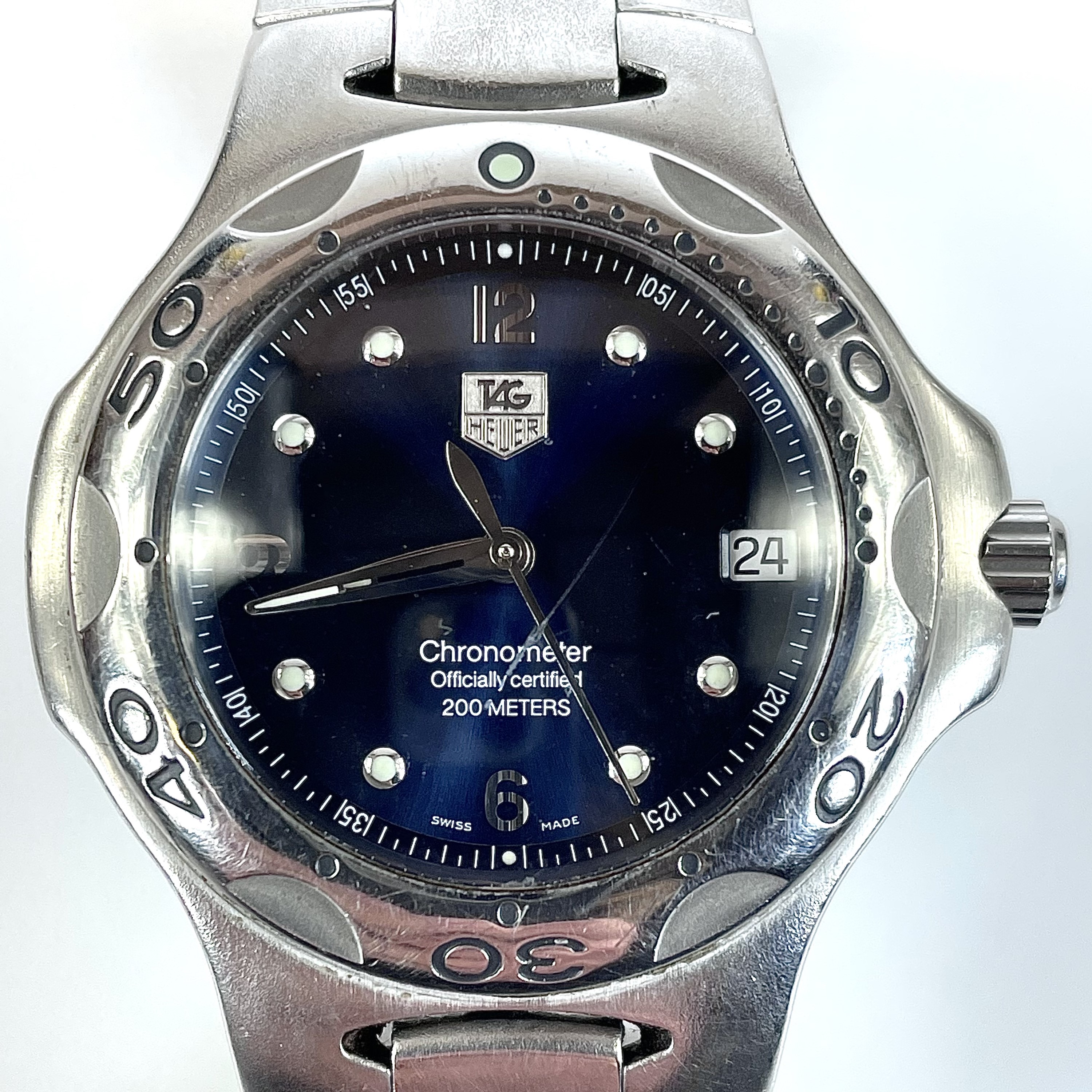 Lot 389 - A Tag Heuer Chronometer automatic gentlemans