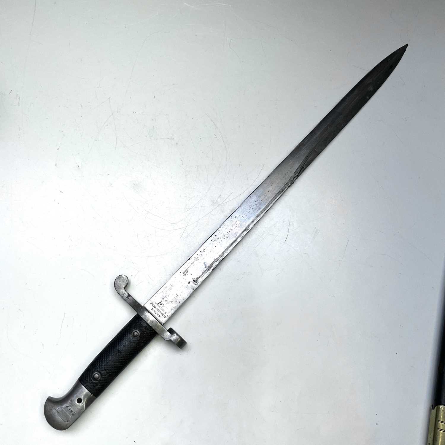 Lot 123 - A British Lee Enfield bayonet, by Wilkinson