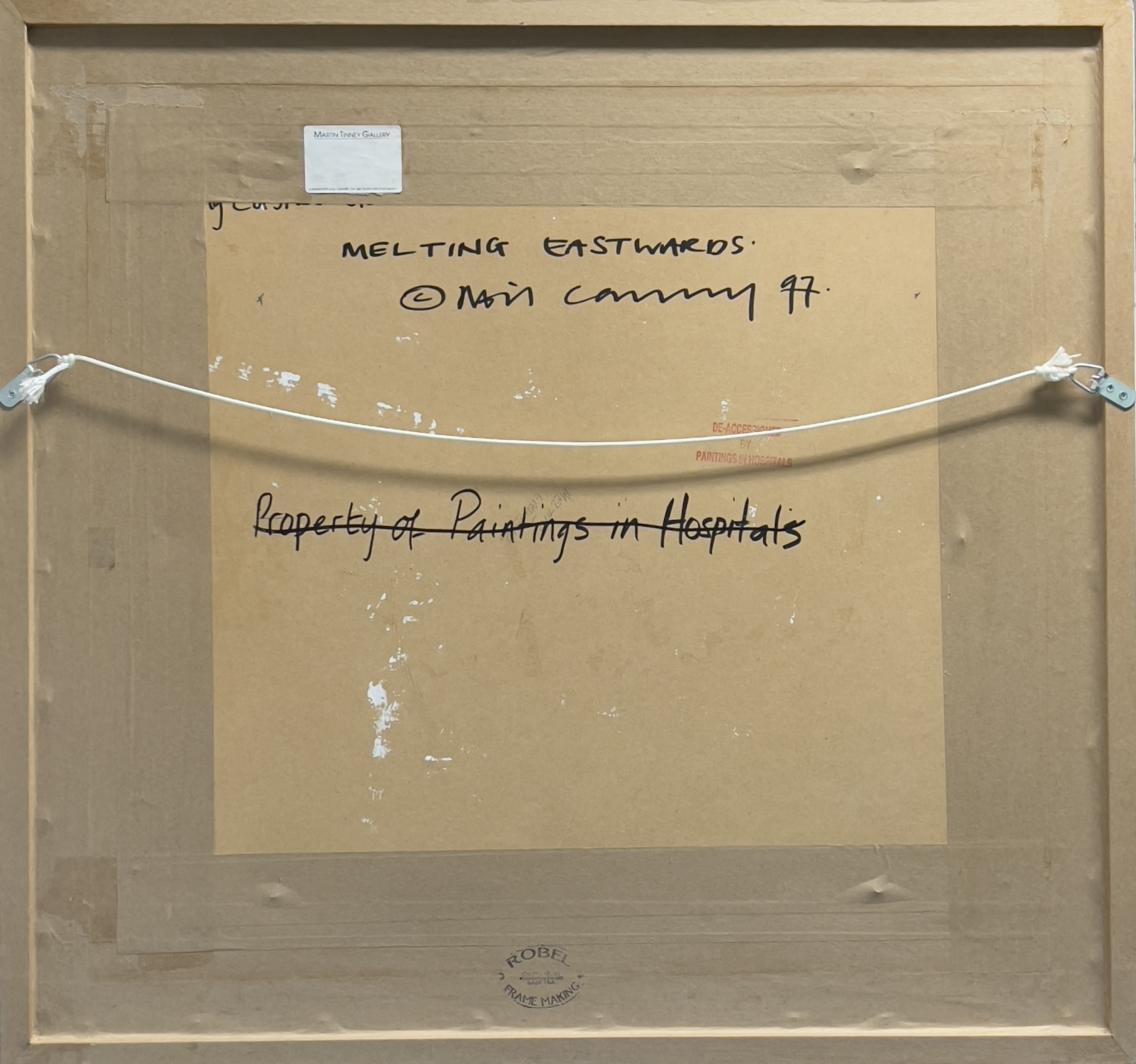 Lot 441 - Neil CANNING (1960) Melting Eastwards Oil on