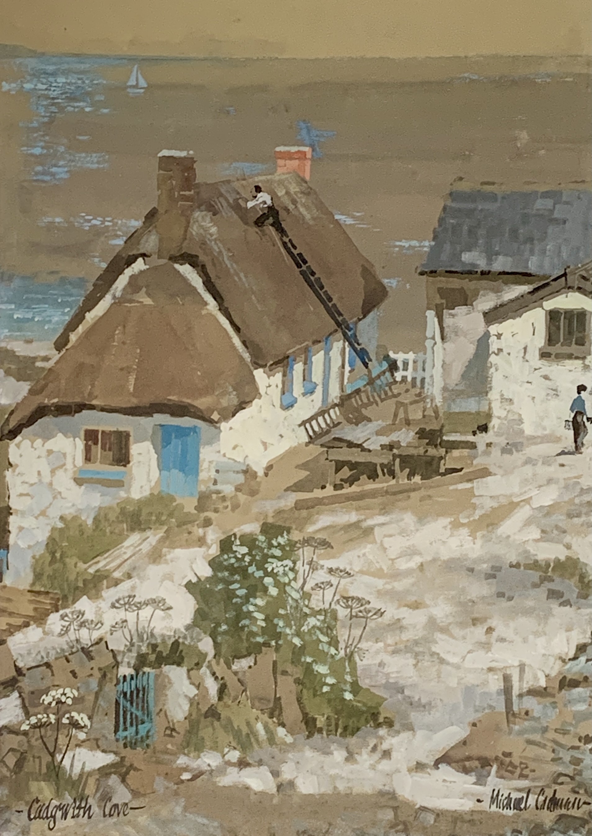 Lot 408 - Michael Lawrence CADMAN (1920-2010) Cadgwith