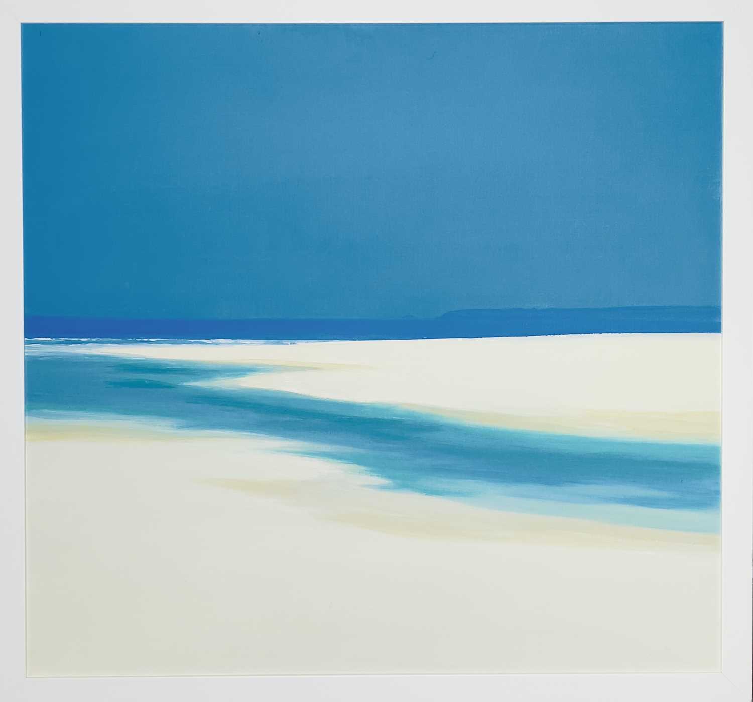 Lot 14 - John MILLER (1931-2002) Hayle Oil on canvas