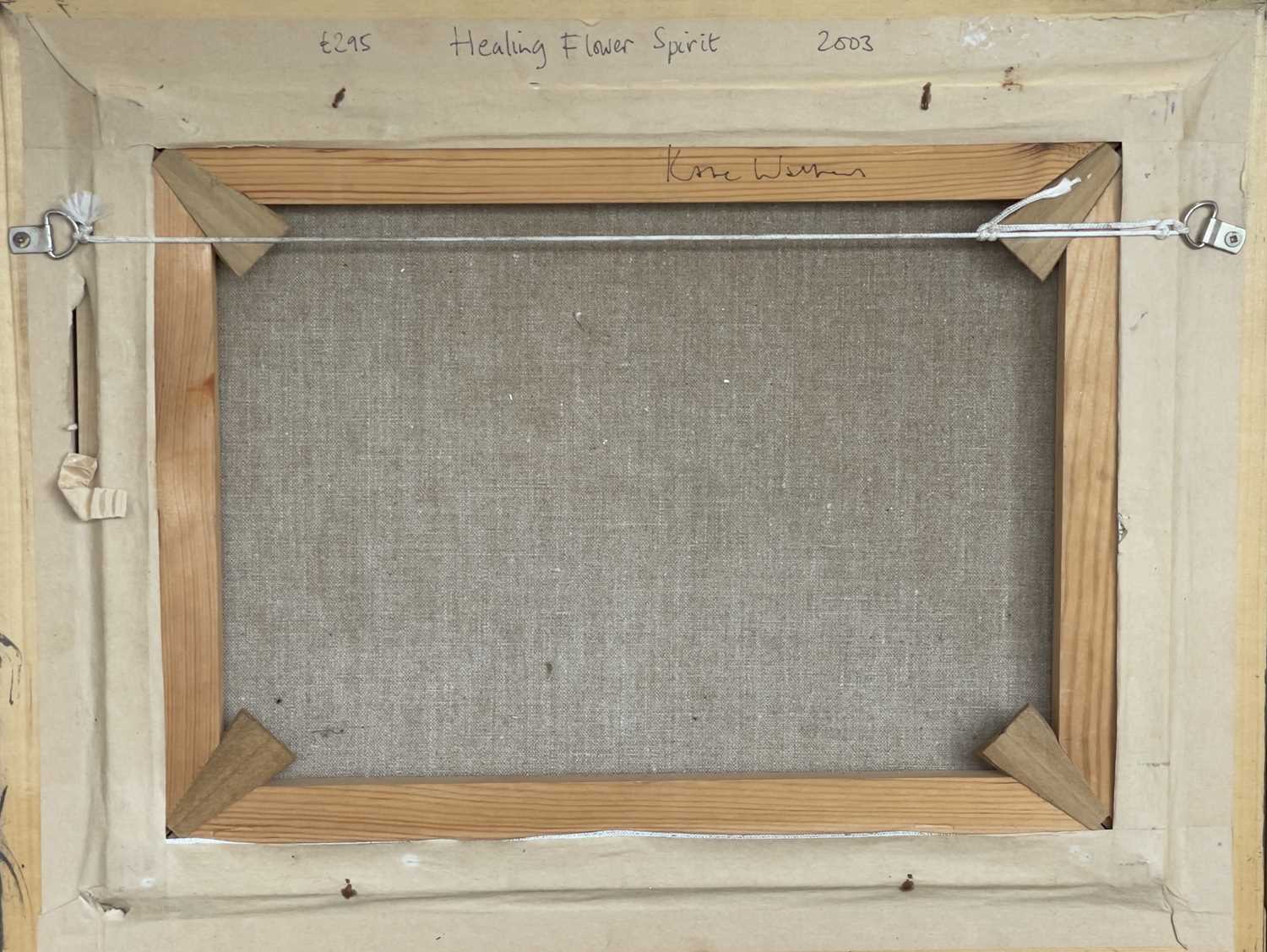 Lot 90 - Kate WALTERS Healing Flower Spirit Oil on