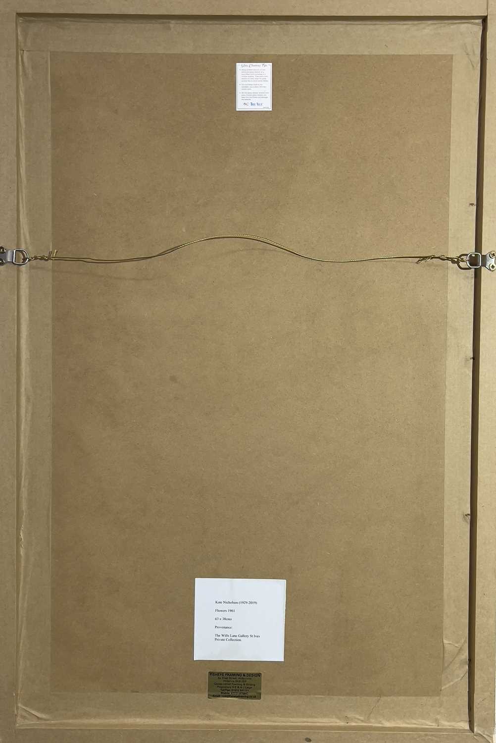 Lot 67 - Kate NICHOLSON (1929-2019) Still Life in