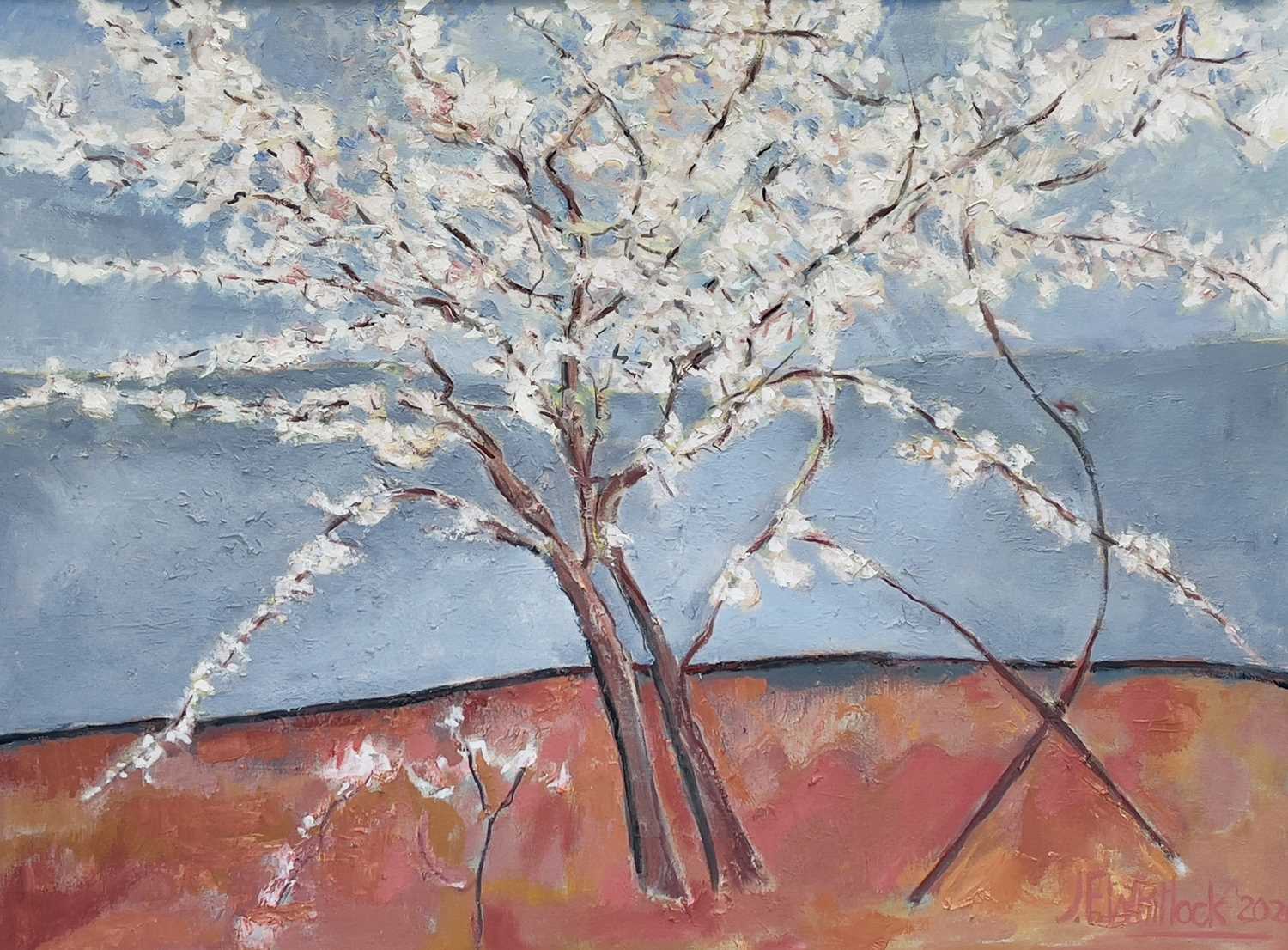 Lot 289 - Jim WHITLOCK (1944) Early Cherry Blossom