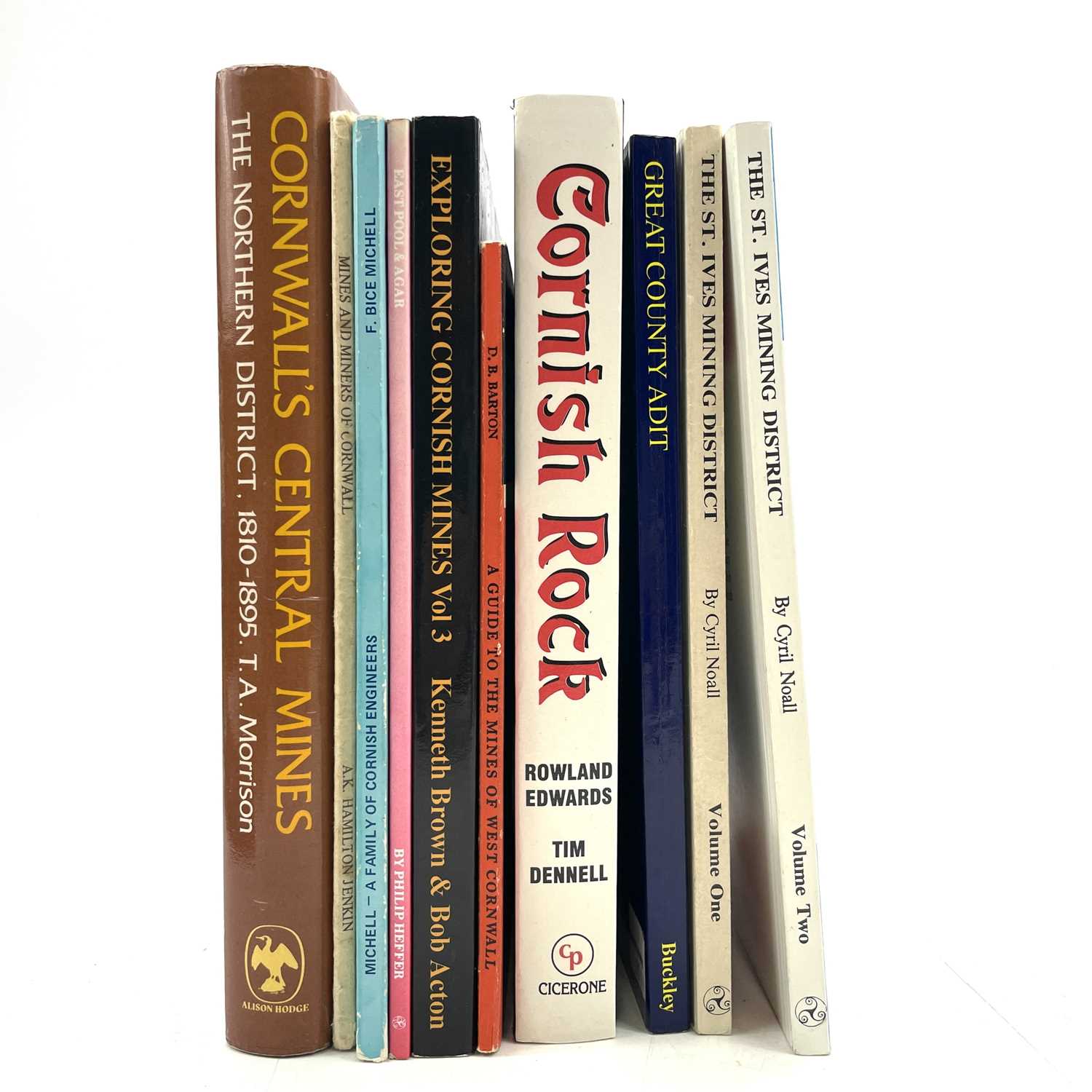 Lot 1089 - CORNISH MINING INTEREST: Ten books related