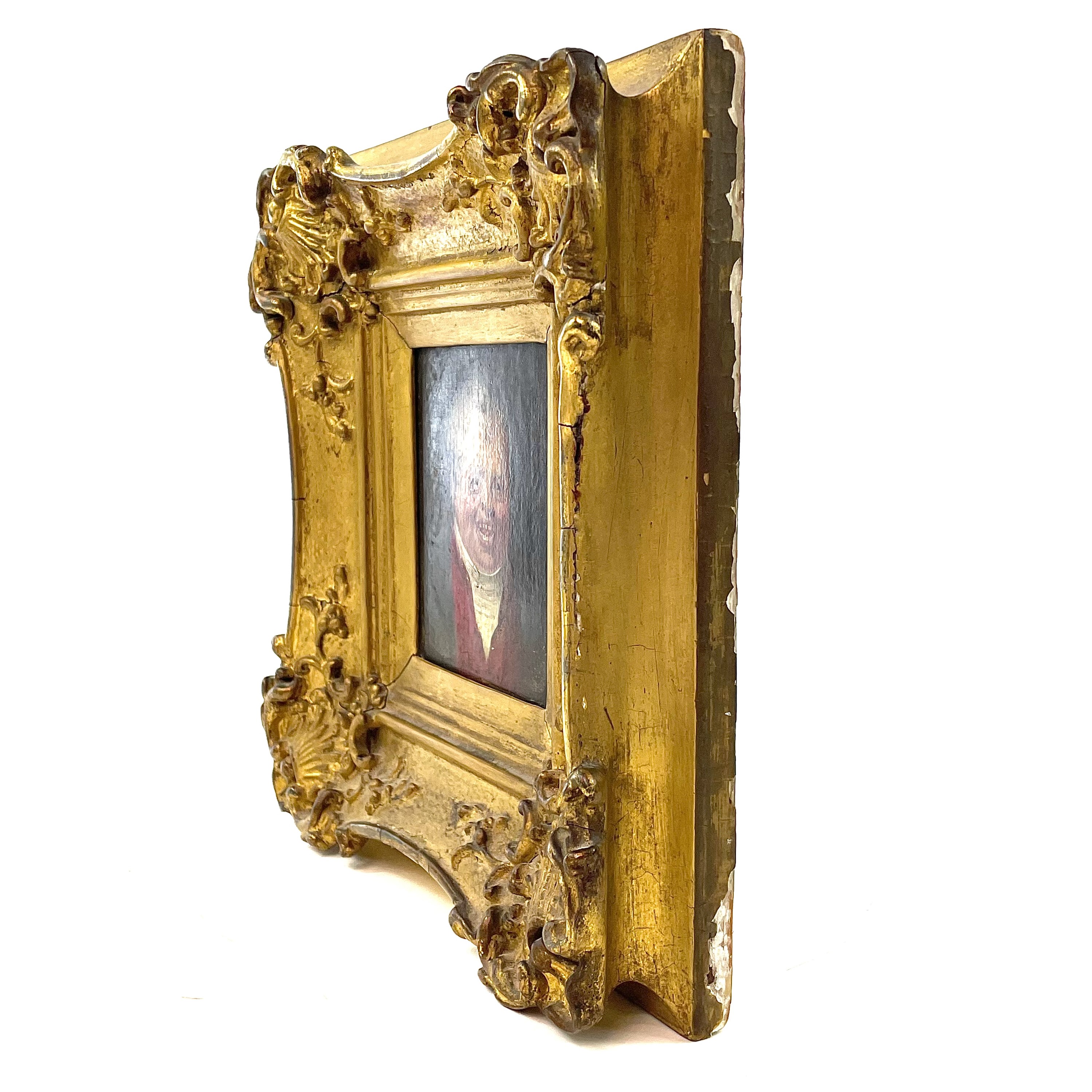 Lot 130 - An oil on panel portrait of Tim Bobbin, late