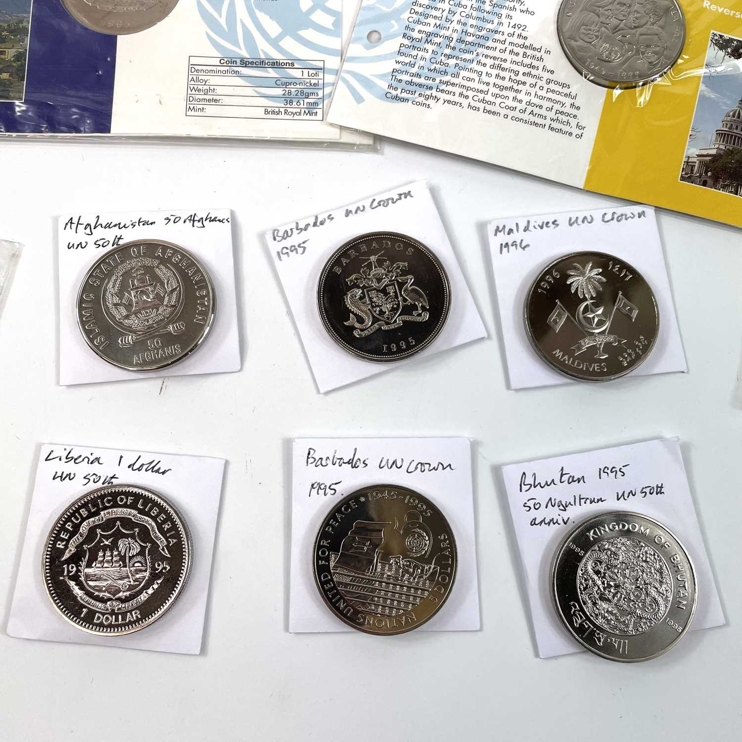 Lot 10 - 50th Anniversary of United Nations World