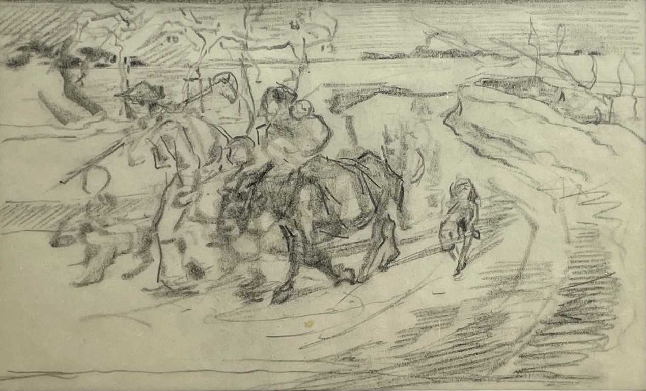 Lot 374 - Frederick HALL (1860-1948) Travelers Pencil