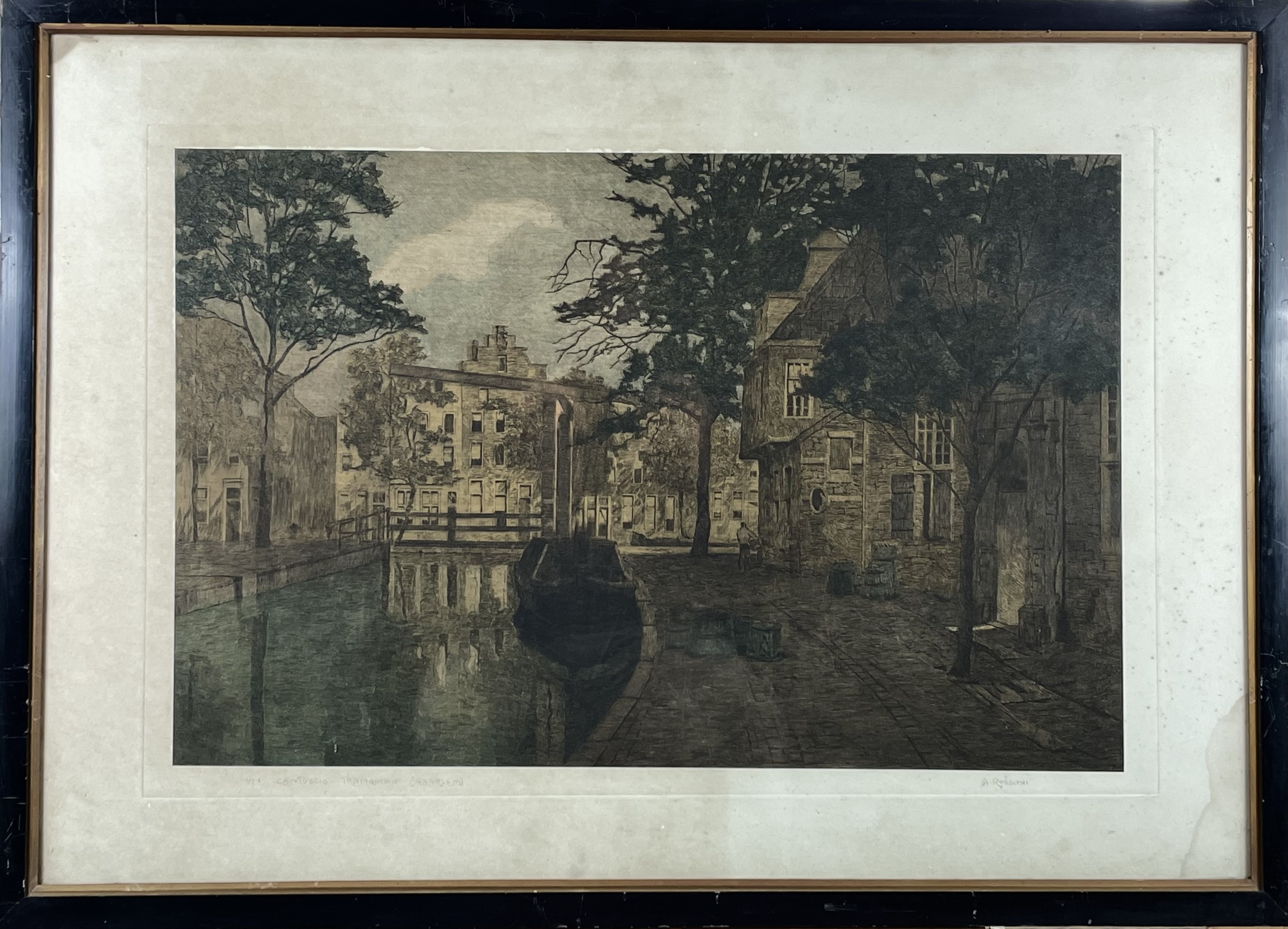 Lot 451 - ANGELO ROSSINI (1871-1939). 'Un Cantuccio