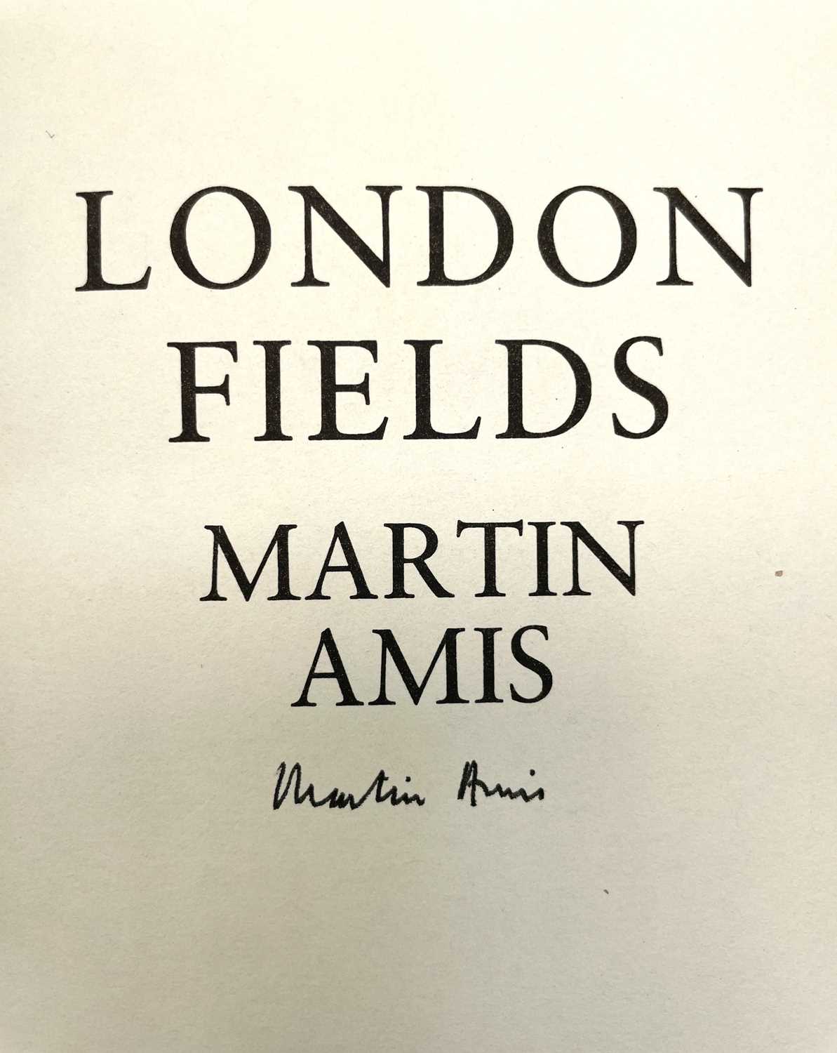 Lot 1221 - LONDON FIELDS By Martin Amis (1989)