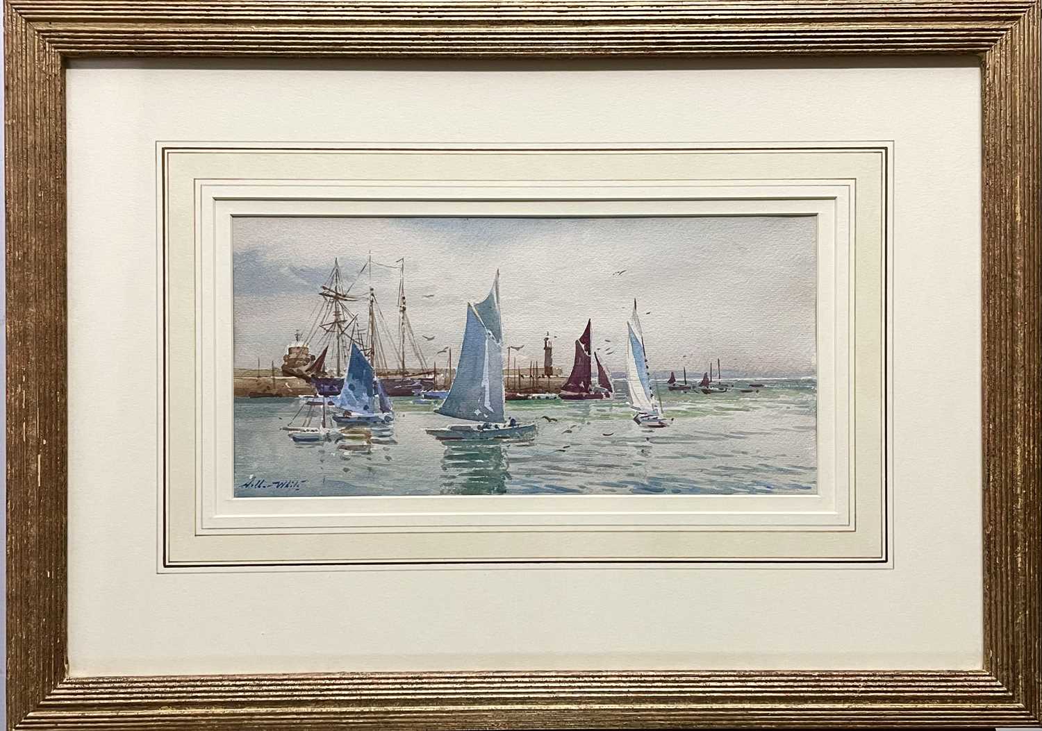 Lot 139 - Arthur WHITE (1865-1953) The Harbour, St