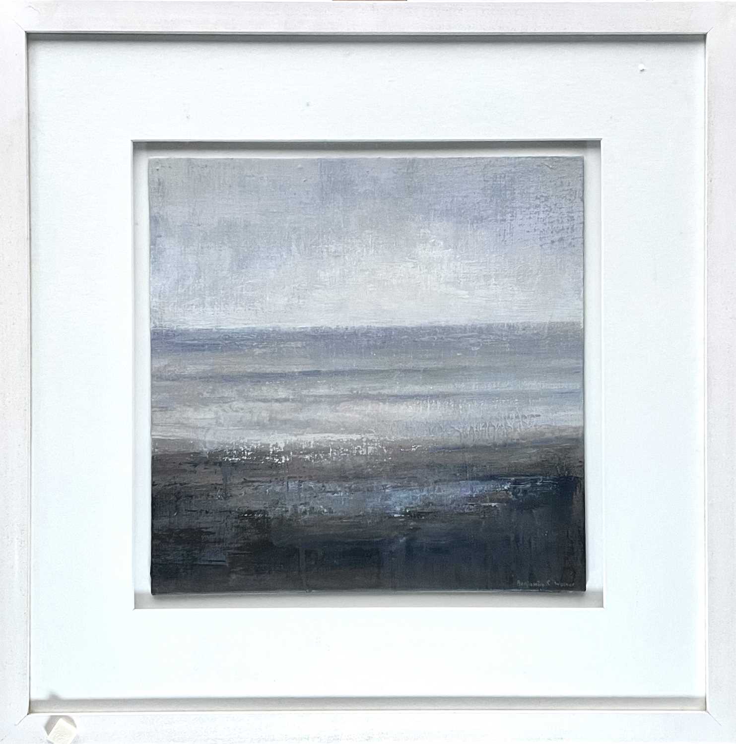 Lot 155 - Benjamin R. WARNER (1970) Seascape Oil on