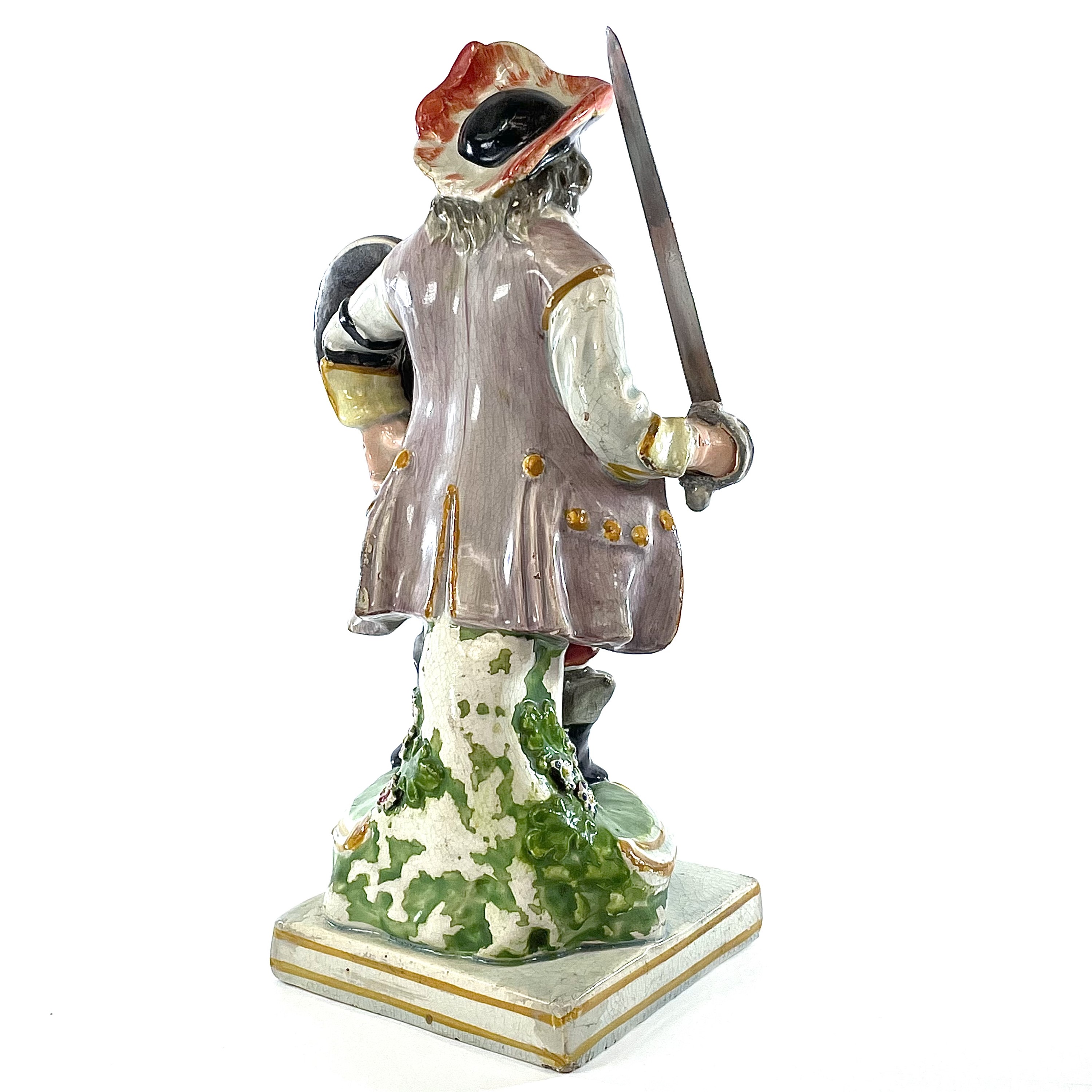 Lot 871 - A Wood and Caldwell pottery figure of