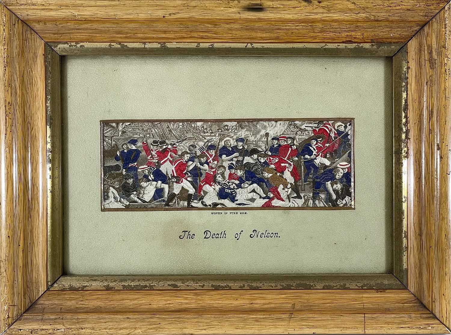 Lot 74 - A pair of Victorian silk Stevengraph pictures,