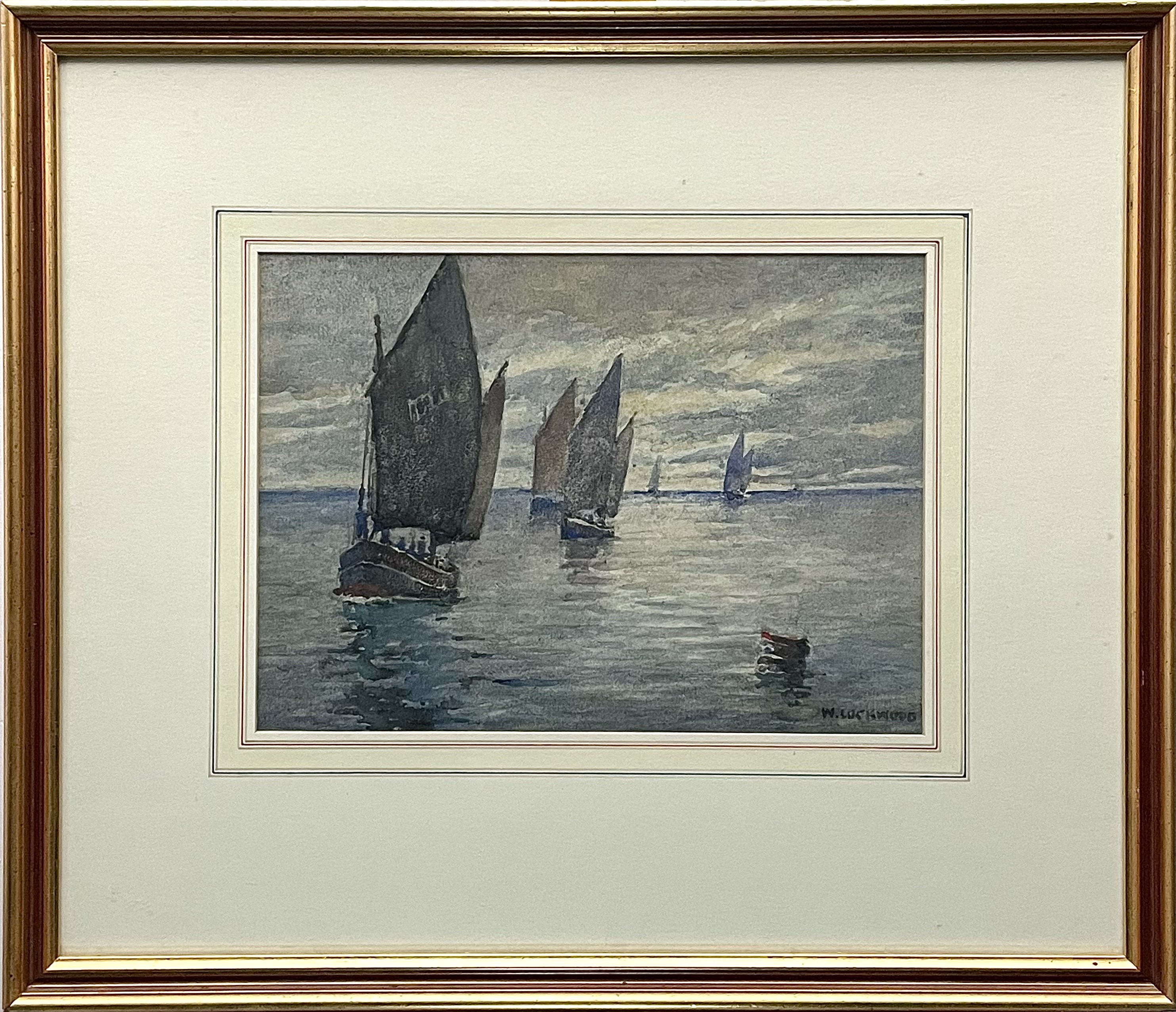 Lot 12 - Wilton LOCKWOOD (1862-1914) Off St. Ives