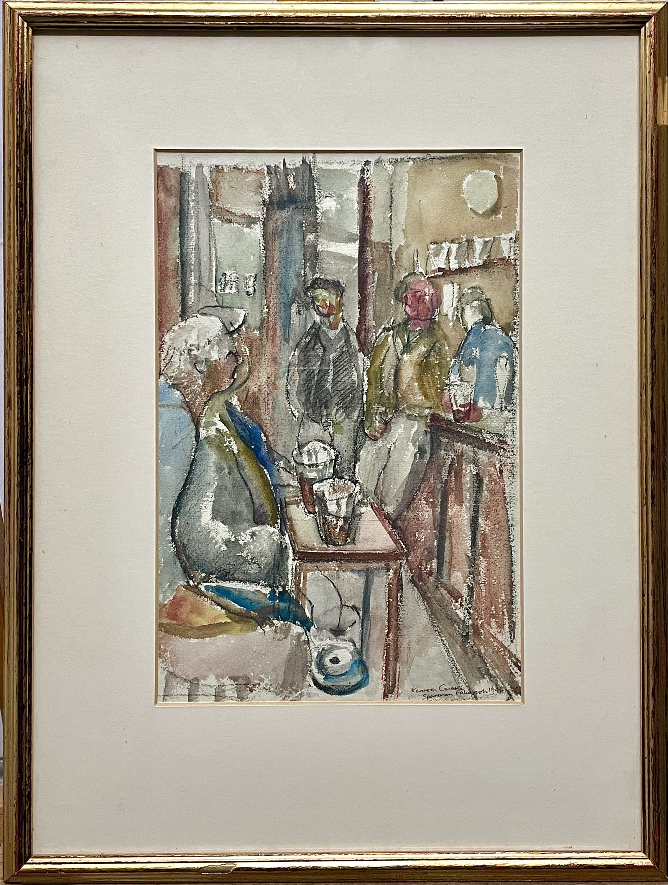 Lot 230 - Kenneth James GRIBBLE (1925-1995) The Bar of