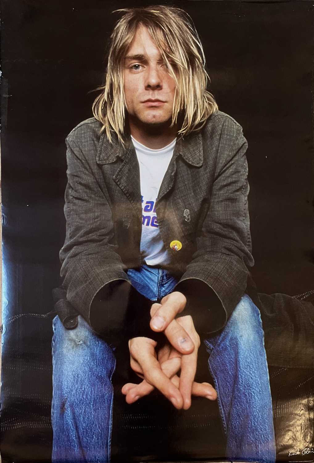 Lot 342 - Seven 'Kurt Cobain' posters.