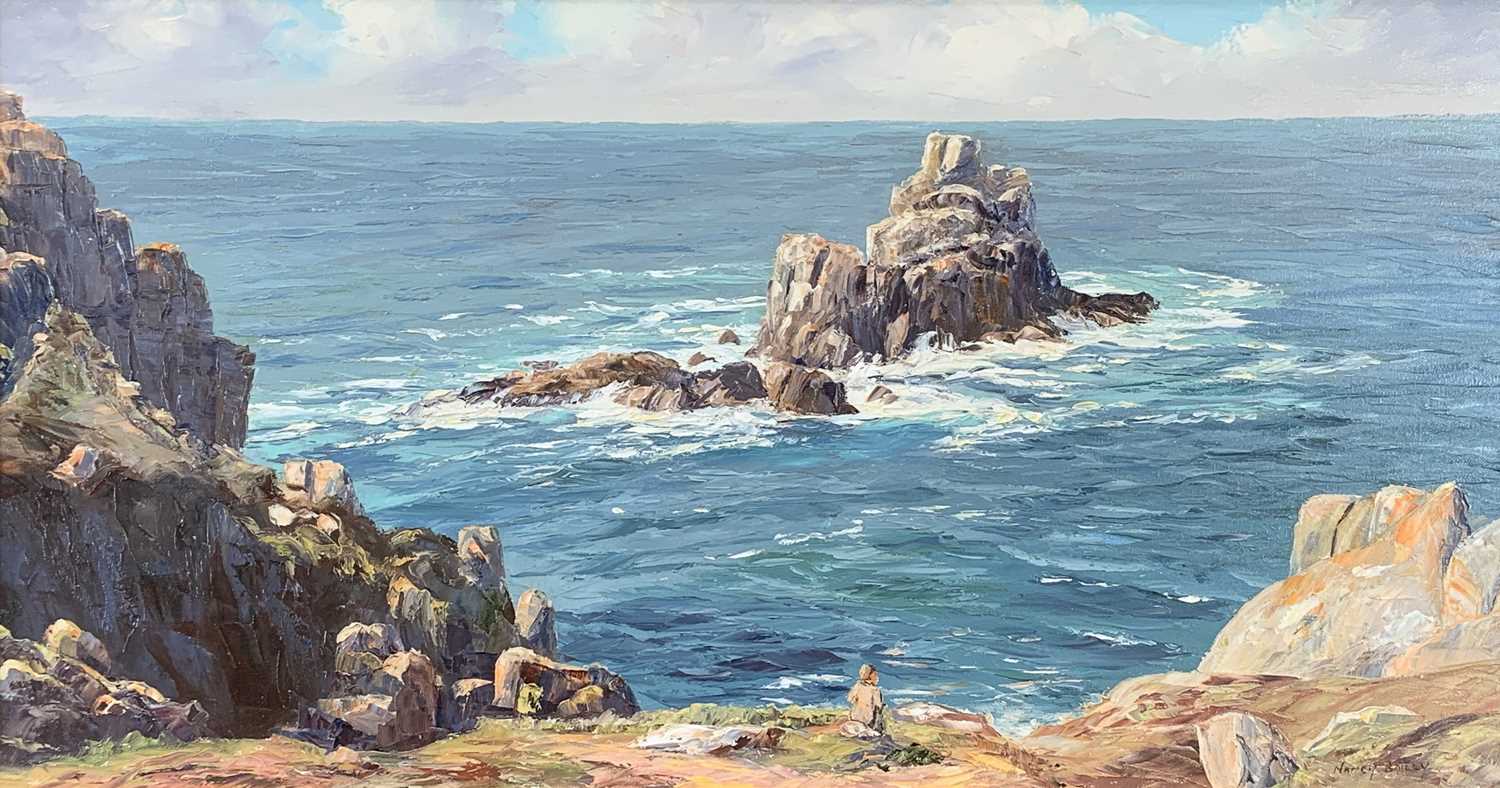 Lot 398 - Nancy BAILEY (1913-2012) Armed Knight, Lands