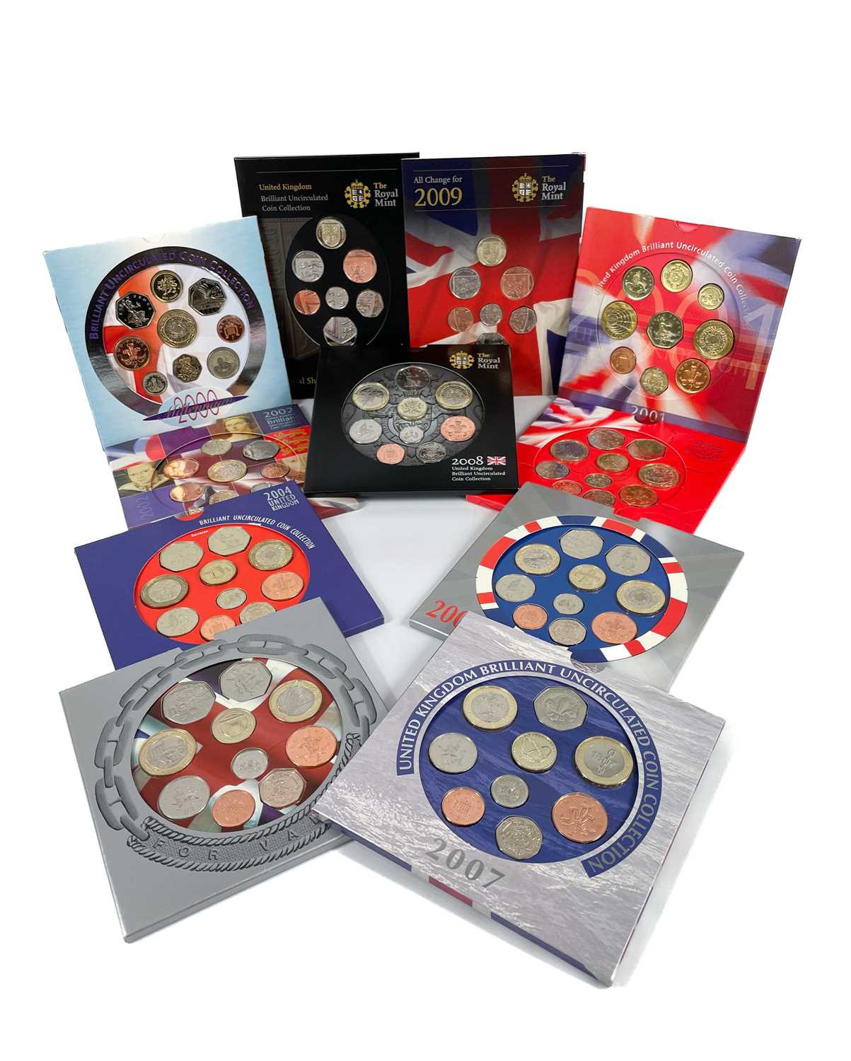 Lot 74 - Great Britain Uncirculated Royal Mint 2000 to