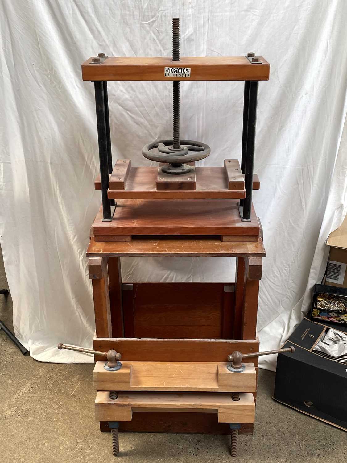 Lot 325 - A Dryad of Leicester ash and cast iron book