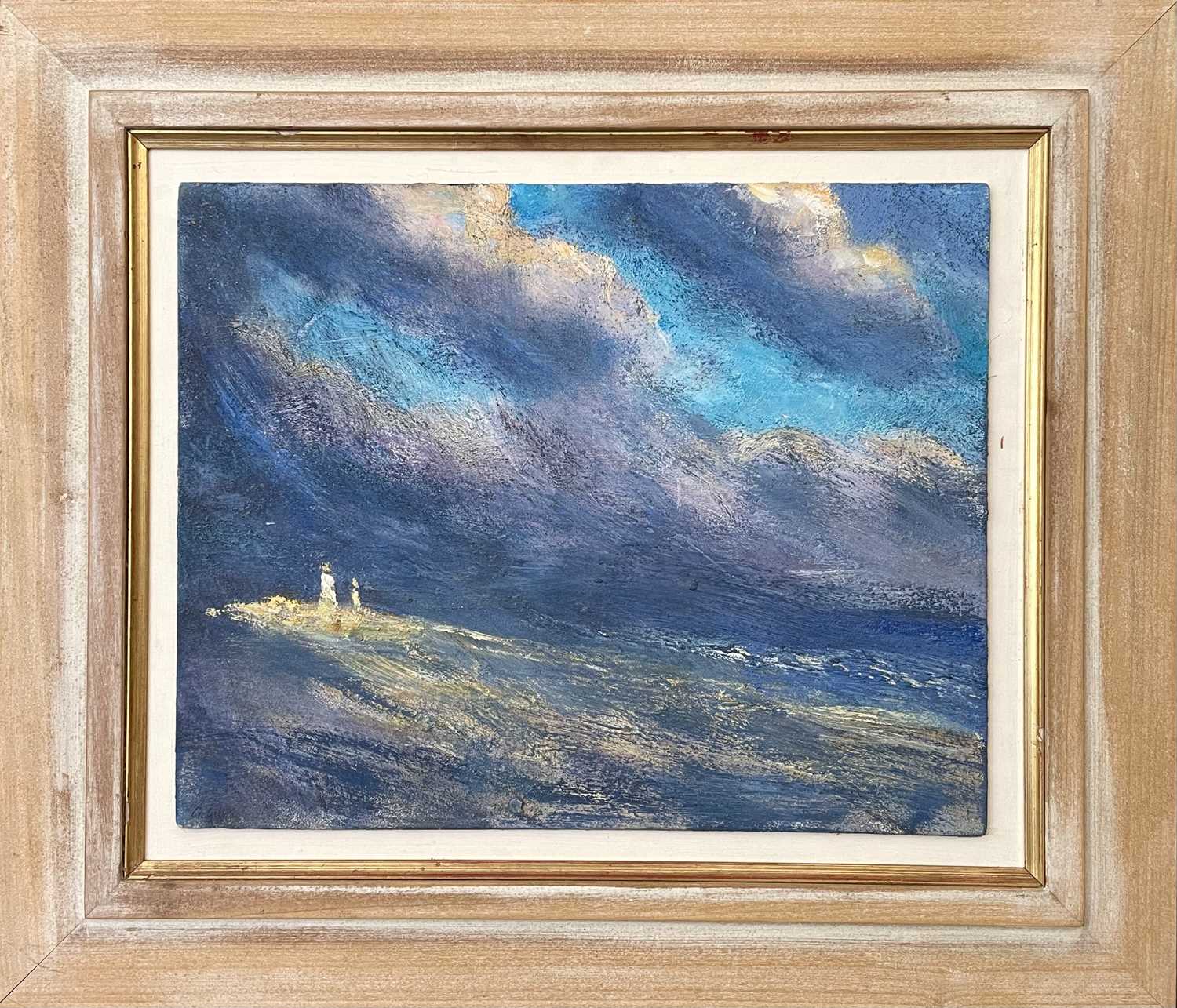 Lot 550 - Graham GILES (1942) Walberswick Stormy