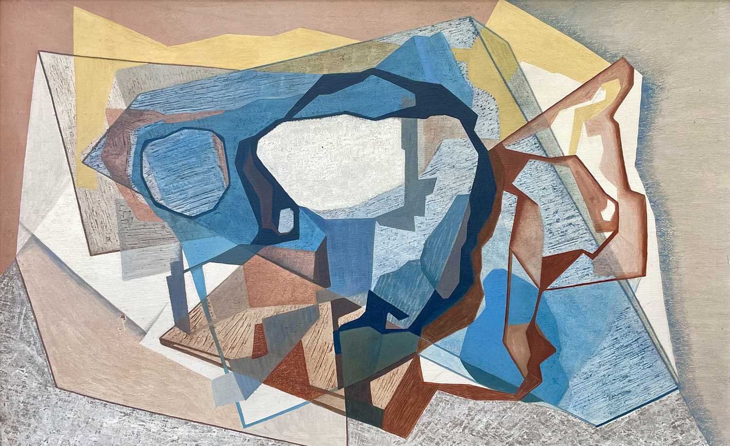 Lot 278 - Joyce TURNER (1920-2020) MYCENAE Oil on